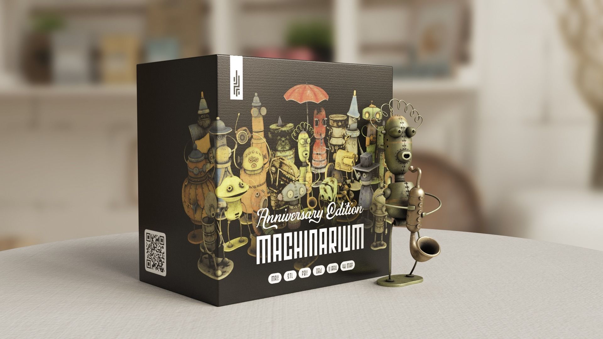 Machinarium Anniversary Edition 3D model | CGTrader