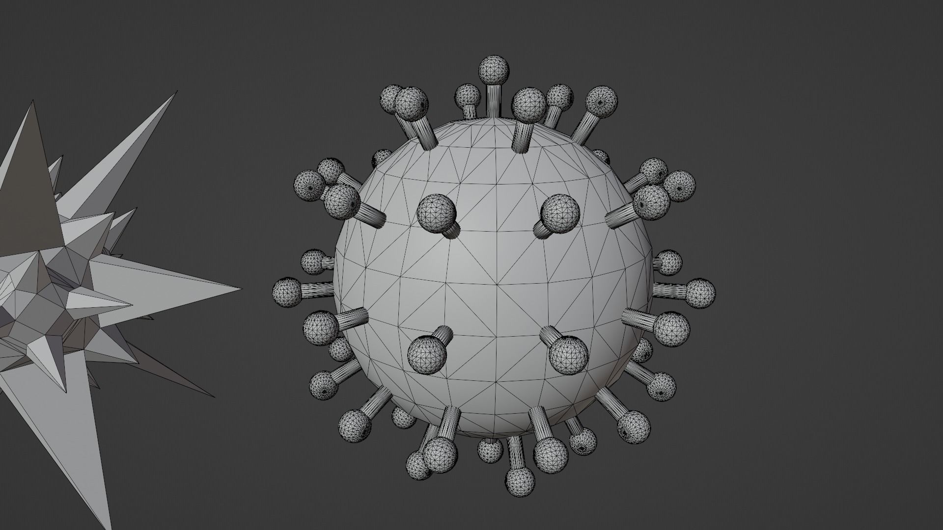 3D model Cartoon Virus Collection VR / AR / low-poly | CGTrader