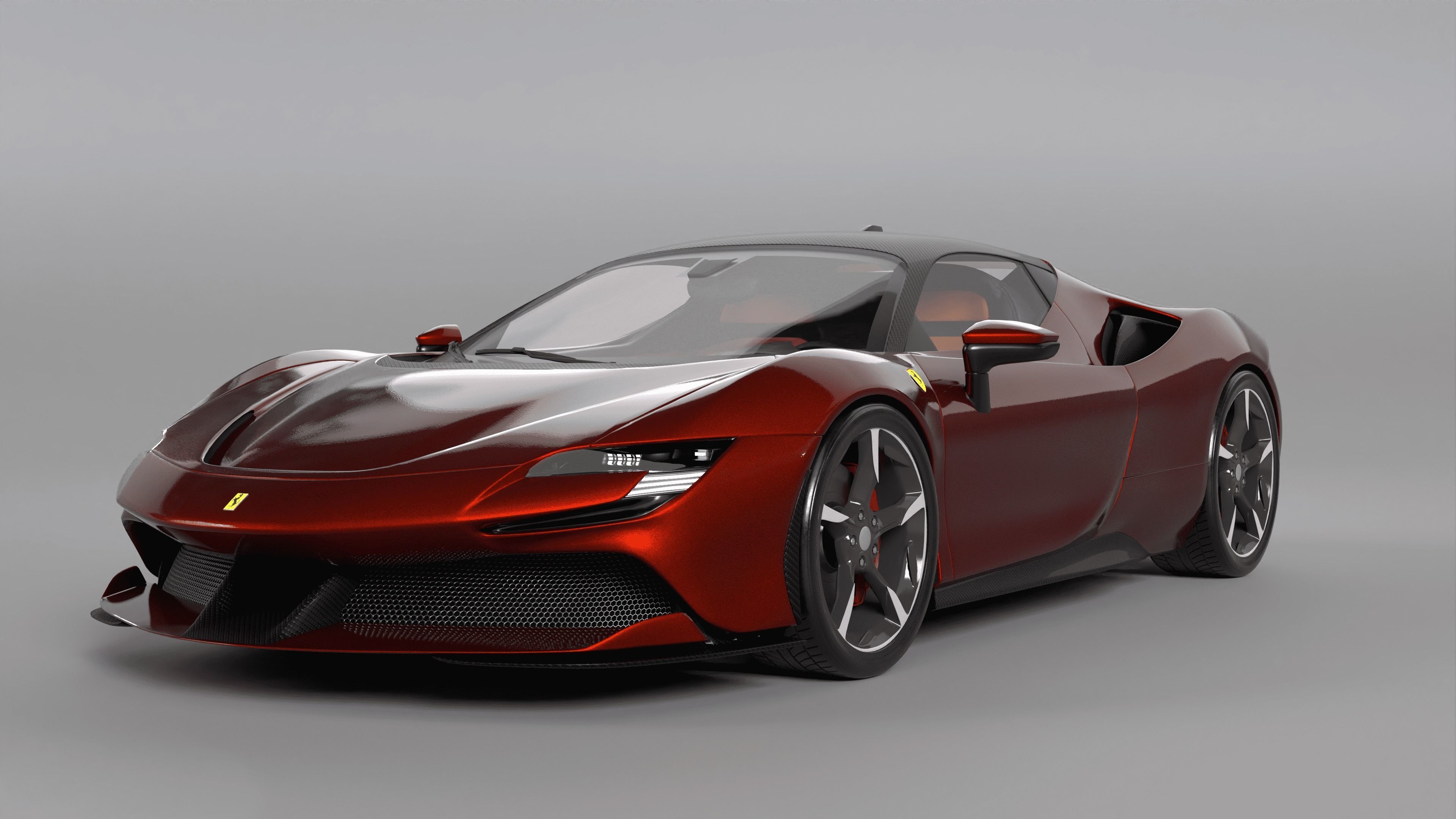 Ferrari SF-90 Stradale 3D model | CGTrader