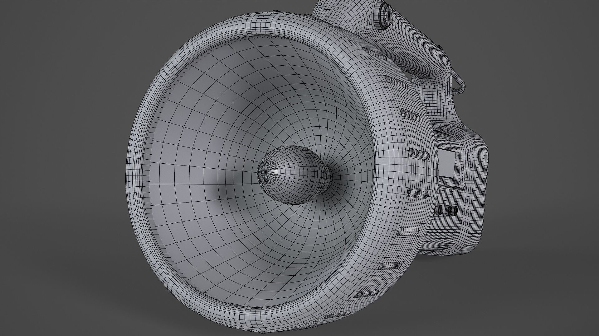 Handheld Rechargeable Flash Light 3D model | CGTrader