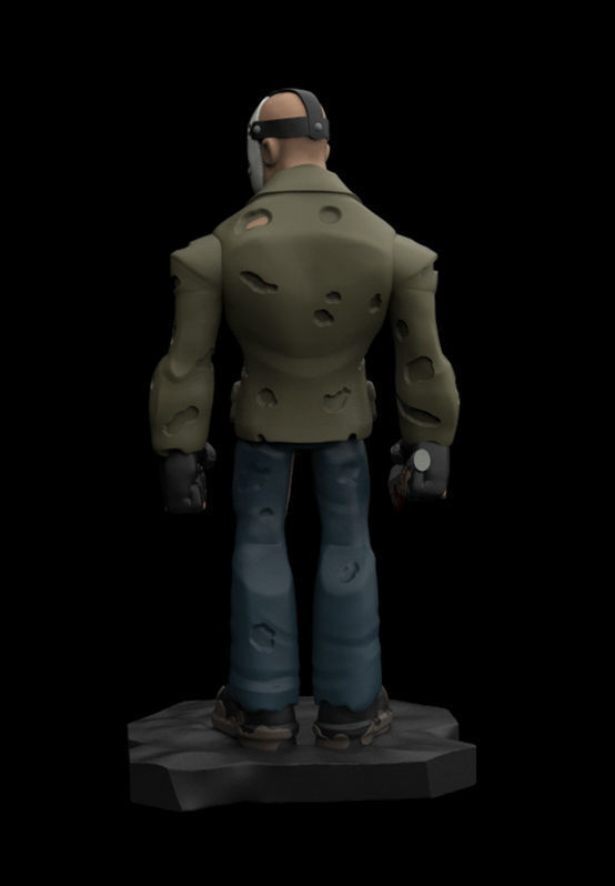 Jason Voorhees 3D model 3D printable | CGTrader