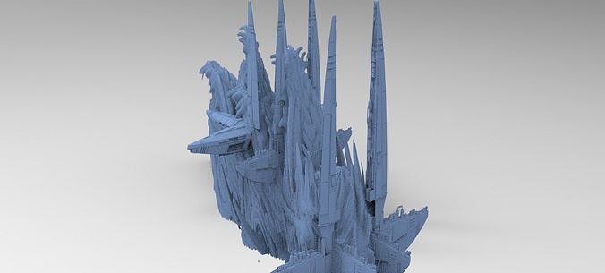 Genma Ruin 4 3D model | CGTrader