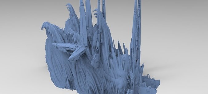 Genma Ruins 5 3D model | CGTrader