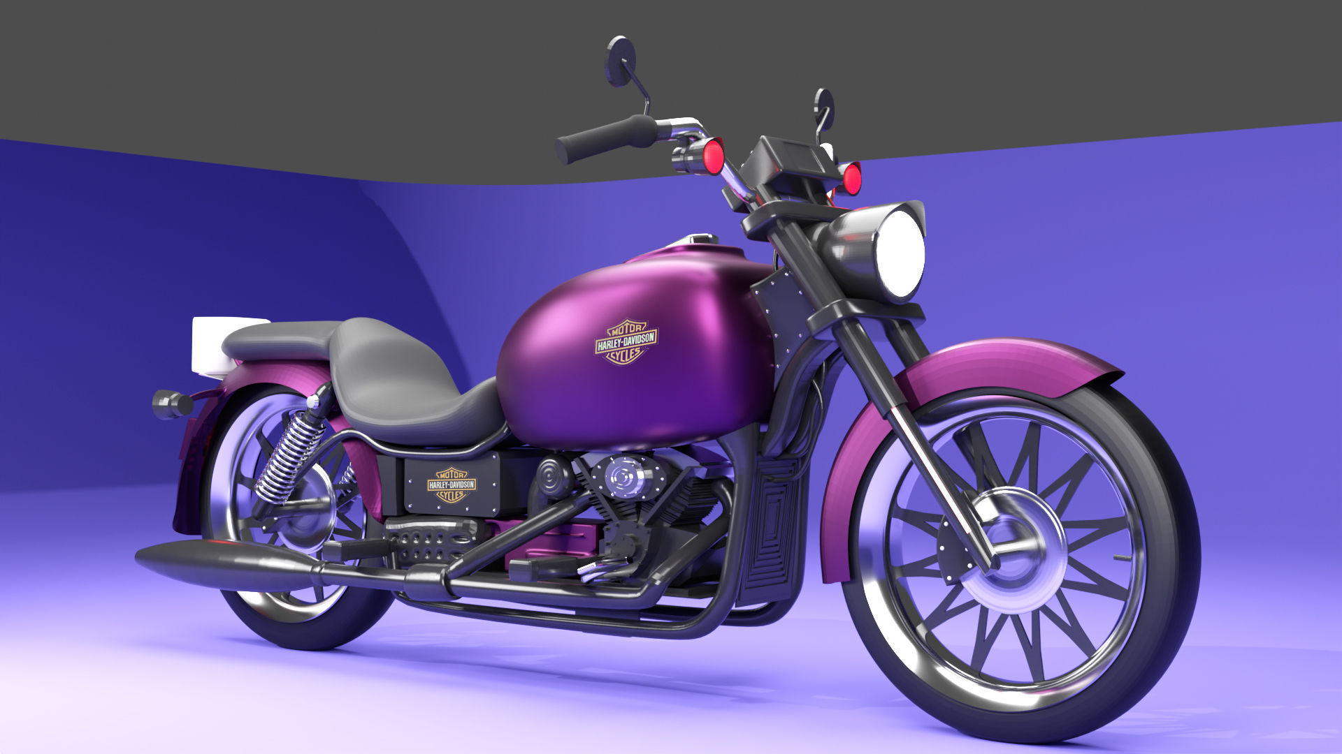 Bike Design In Blender 3D model | CGTrader