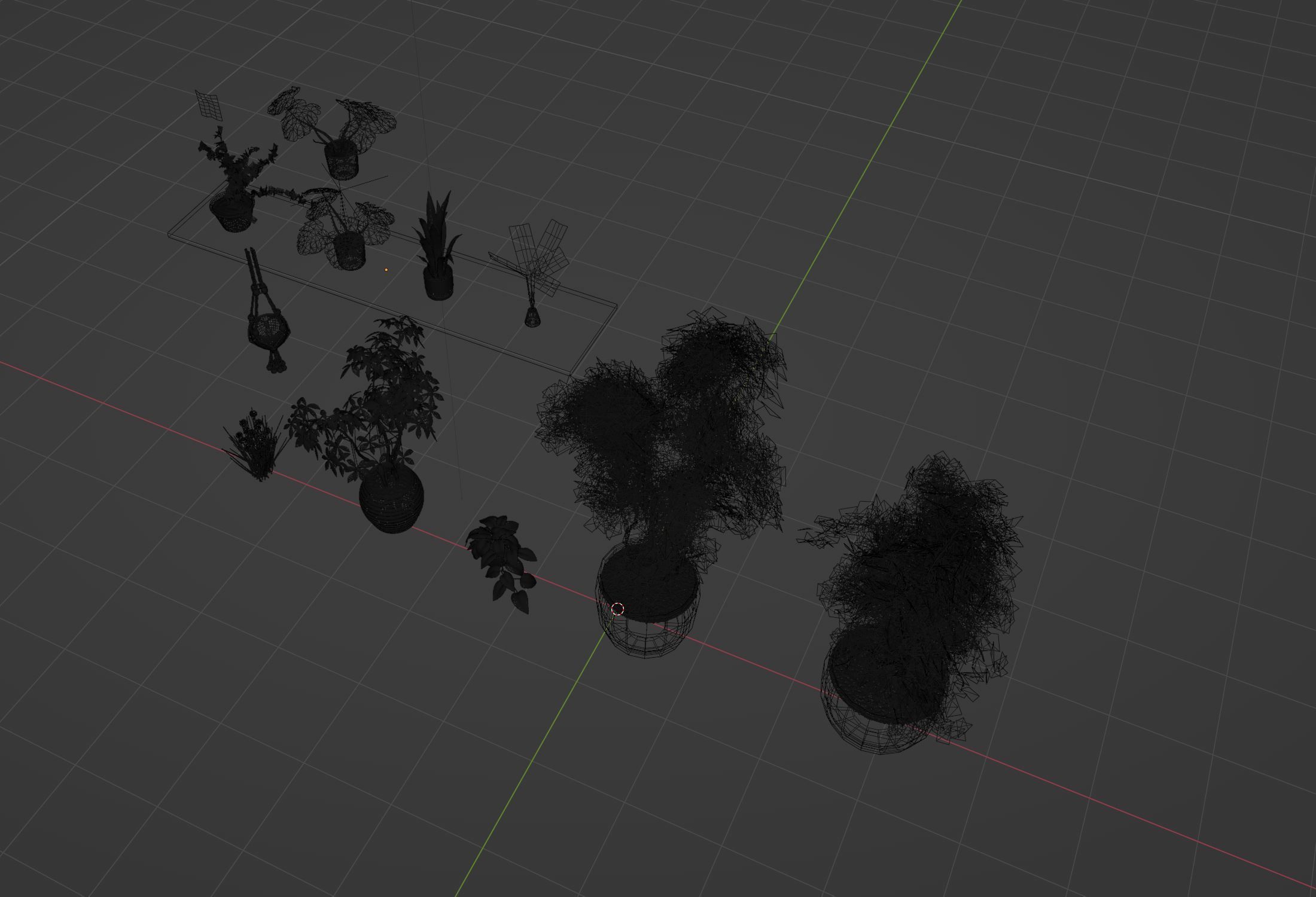 Indoor Plant Asset Pack 3D model | CGTrader
