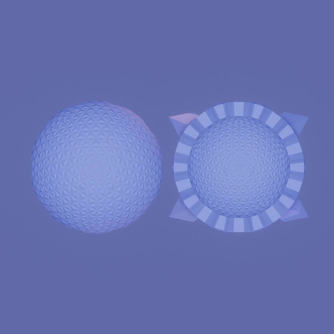 Epcot Ball Case 3D model 3D printable | CGTrader