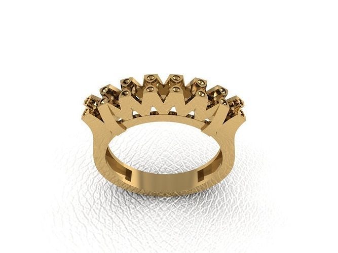 Ring 656 3D model 3D printable | CGTrader