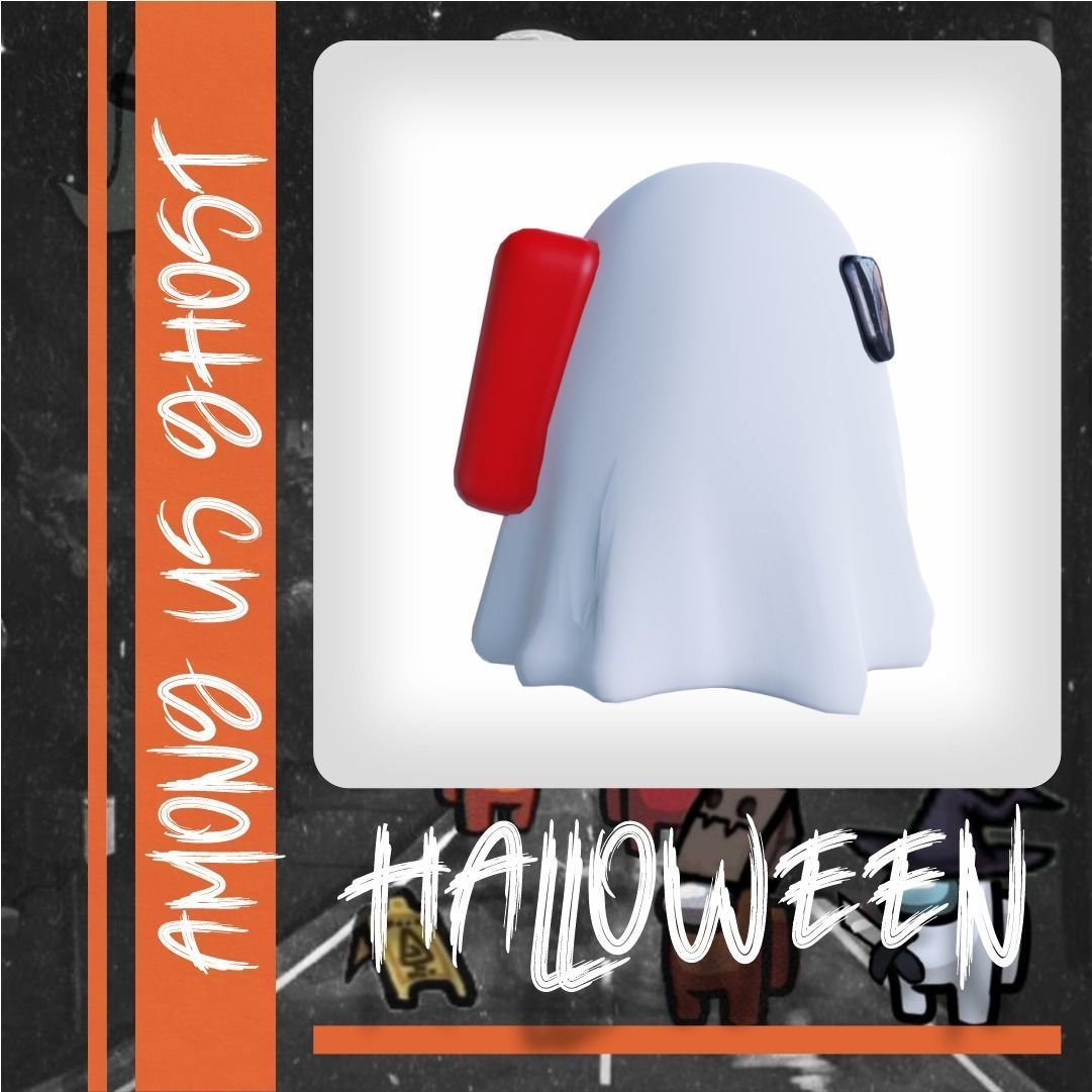 3D model Among Us Ghost Halloween VR / AR / low-poly | CGTrader