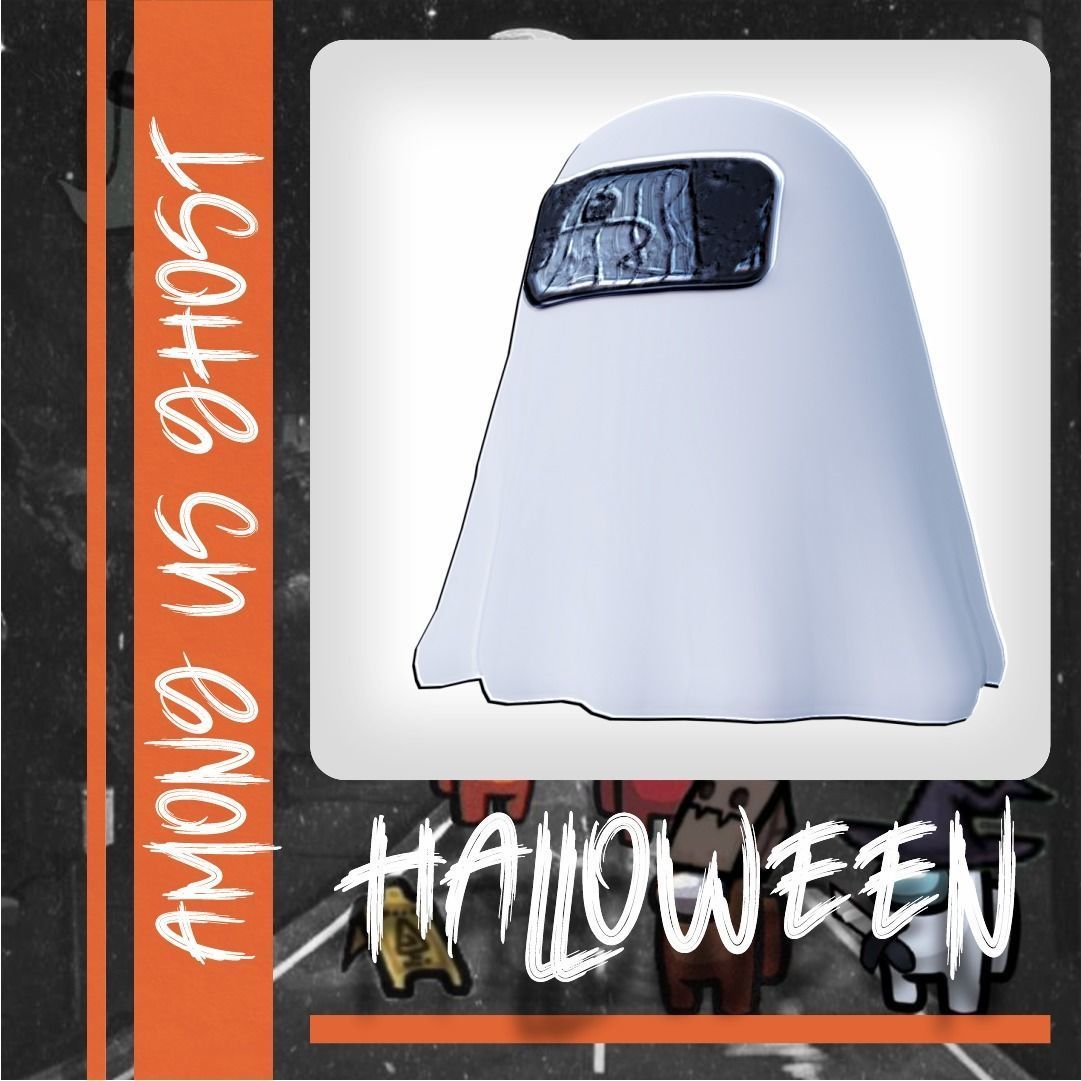 3D model Among Us Ghost Halloween VR / AR / low-poly | CGTrader