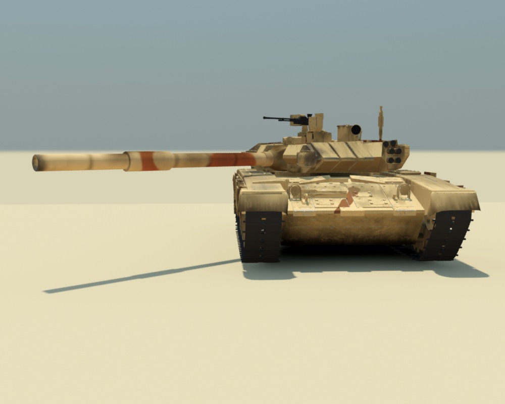 T90 tank 3D Model rigged .max - CGTrader.com