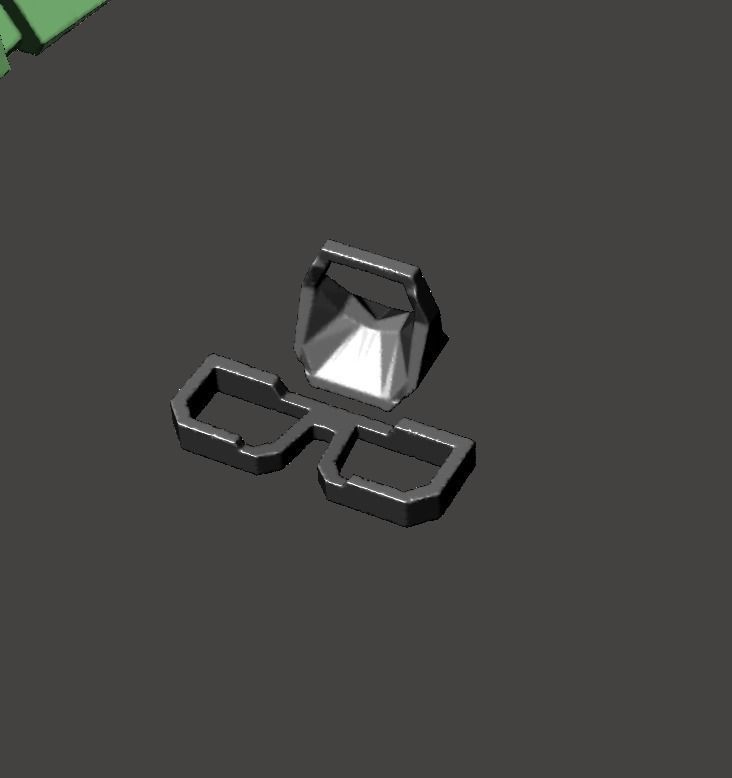 Info Player Start Half-Life Entity keyed cut print by color STL 3D model 3D printable | CGTrader