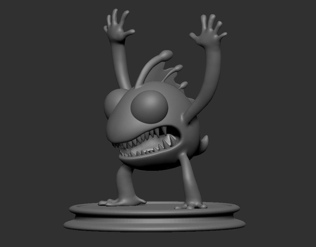 Lizardman Alien 3D Print Character 3D model 3D printable | CGTrader