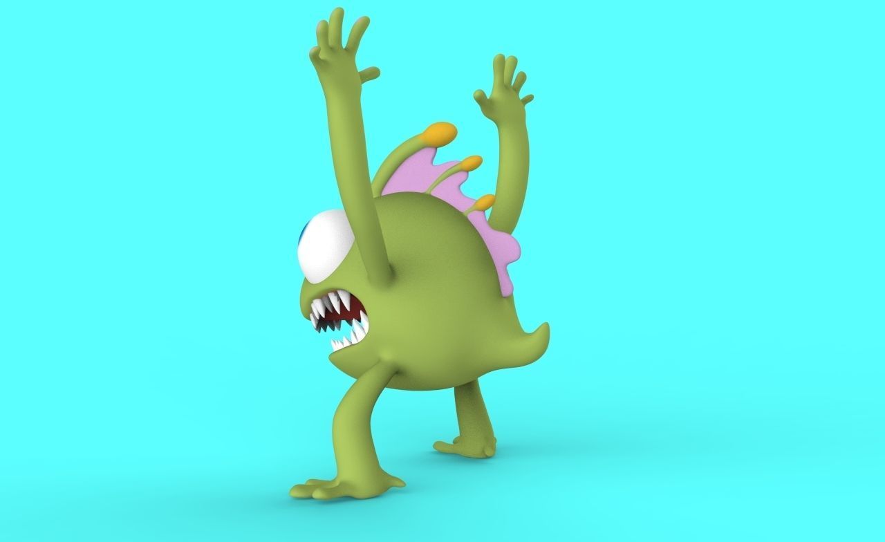 Lizardman Alien 3D Print Character 3D model 3D printable | CGTrader