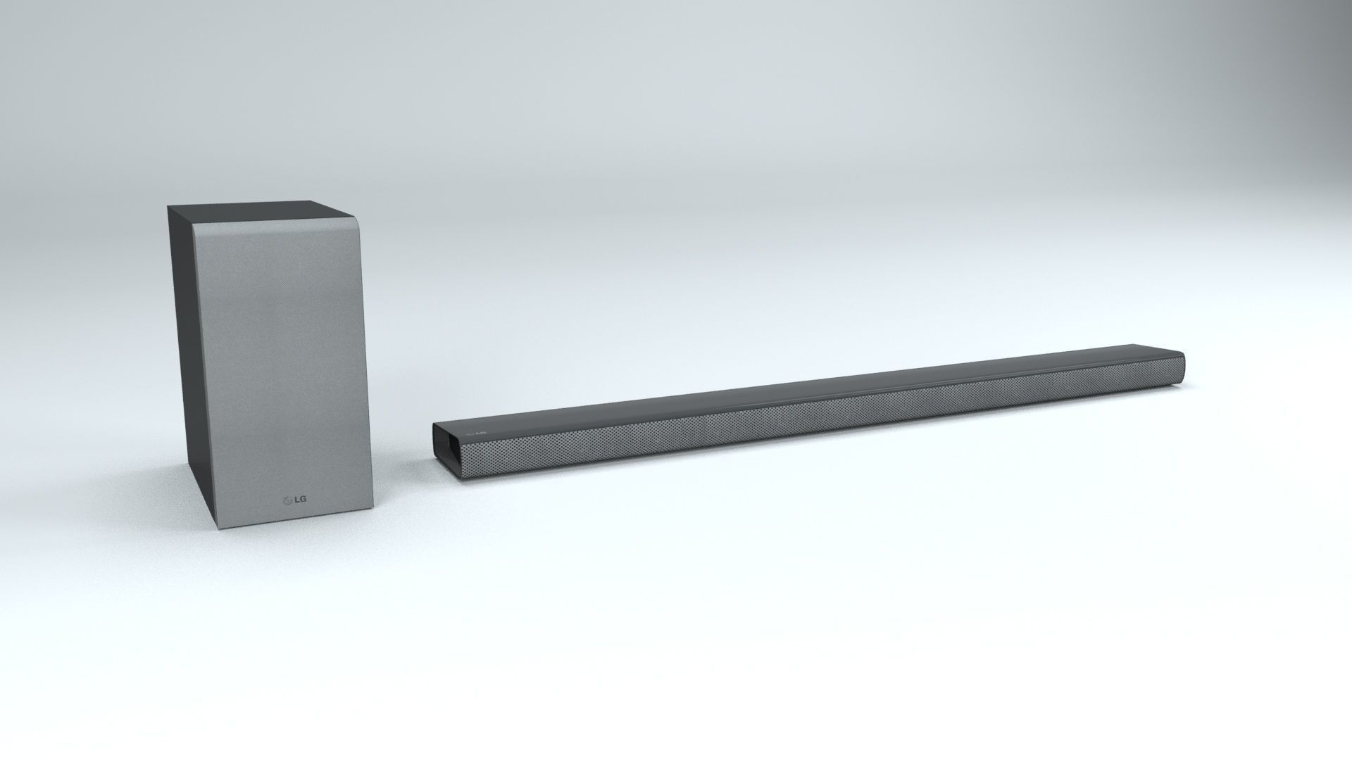 LG Sound Bar free 3D model | CGTrader