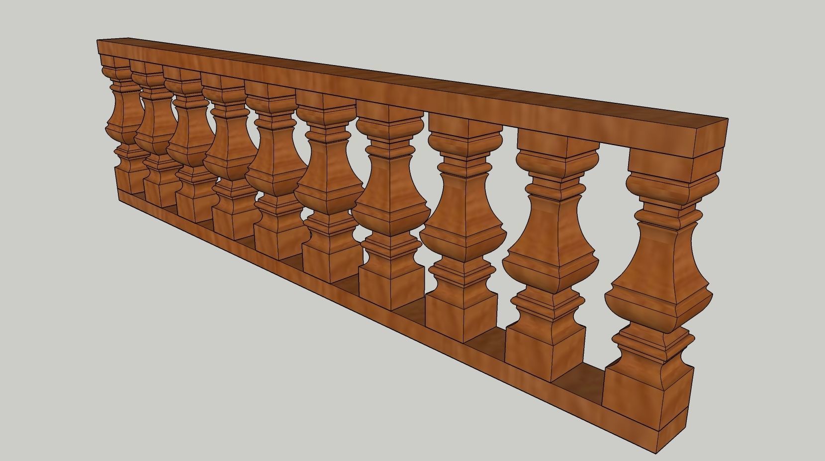 Baluster 3D Model Download 3D model Sketchup 3D model 3D model | CGTrader