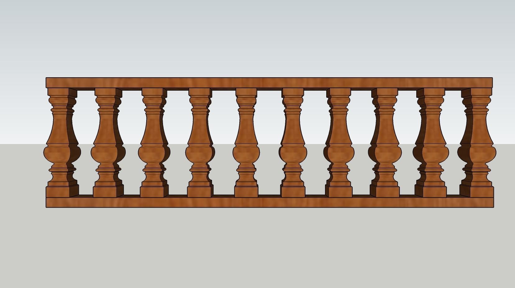 Baluster 3D Model Download 3D model Sketchup 3D model 3D model | CGTrader