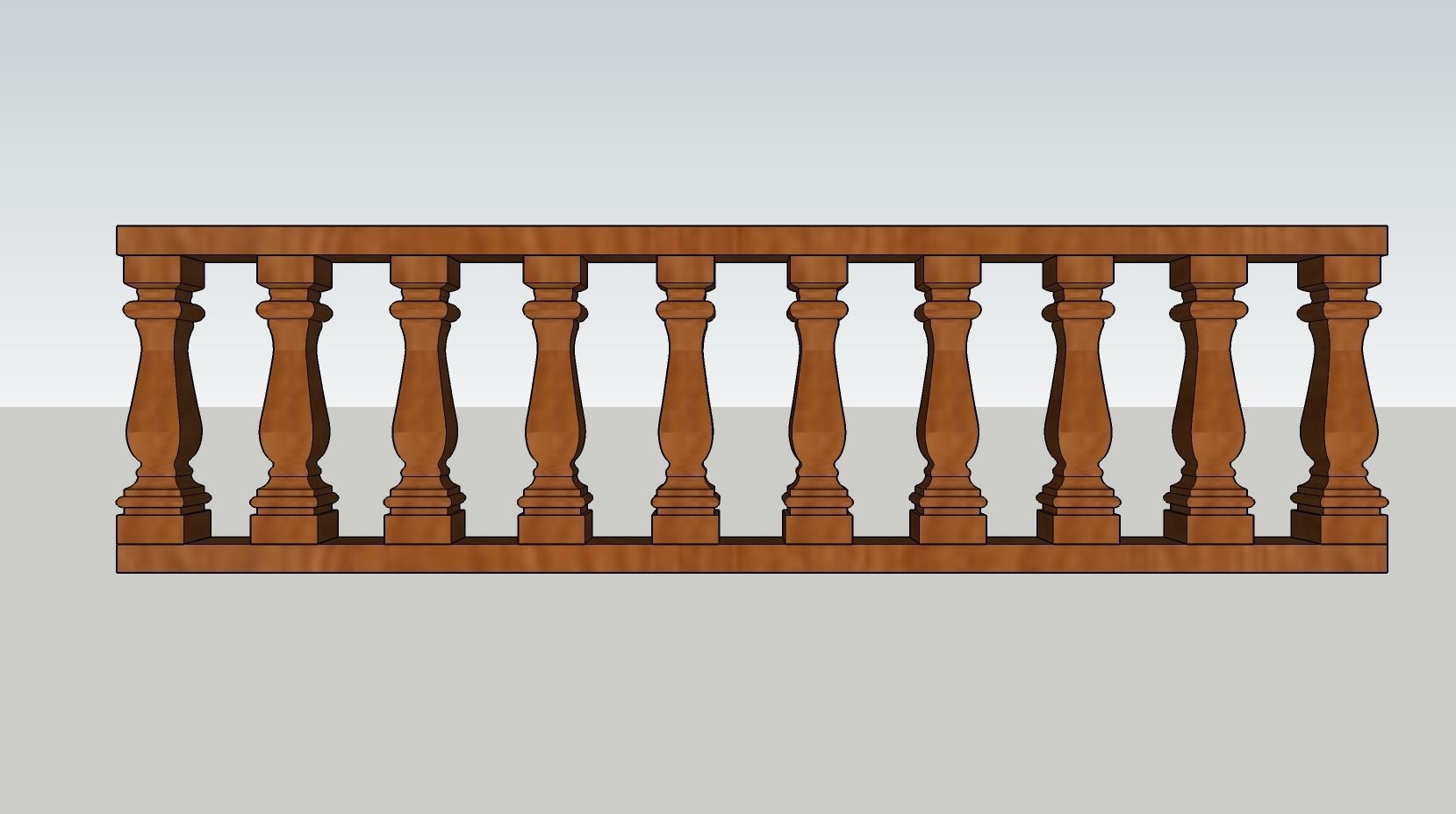 Baluster 3D Model Download 3D model Sketchup 3D model 3D model | CGTrader