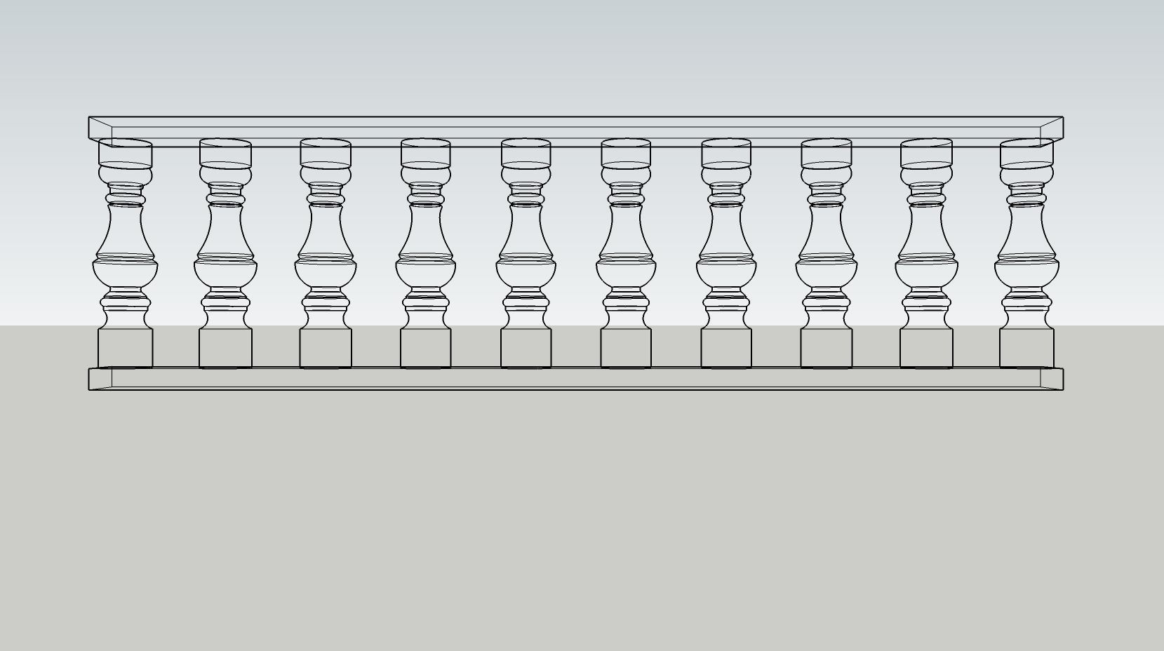Baluster 3D Model Download 3D model Sketchup 3D model 3D model | CGTrader