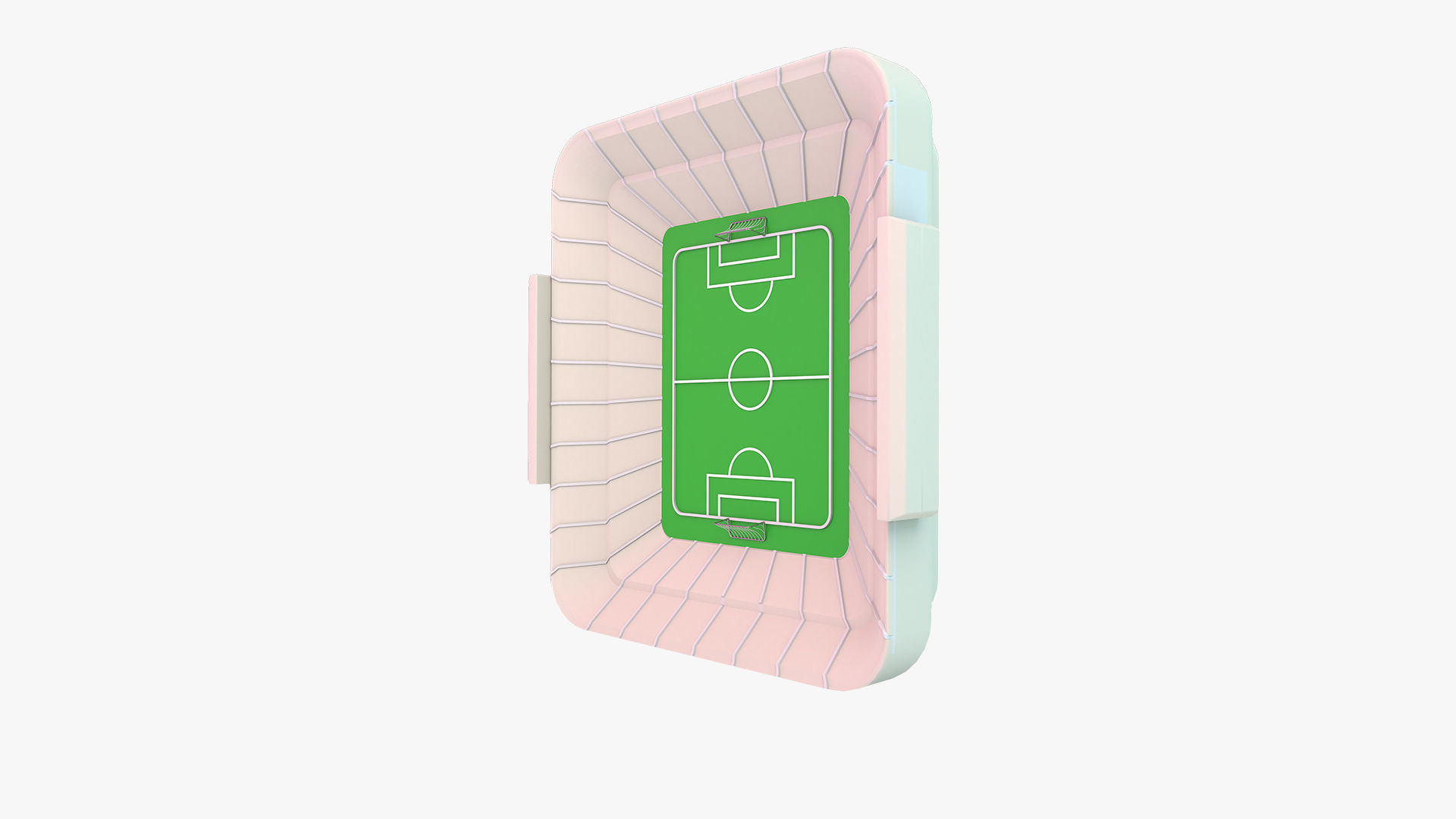 Field Pitch 3D model | CGTrader