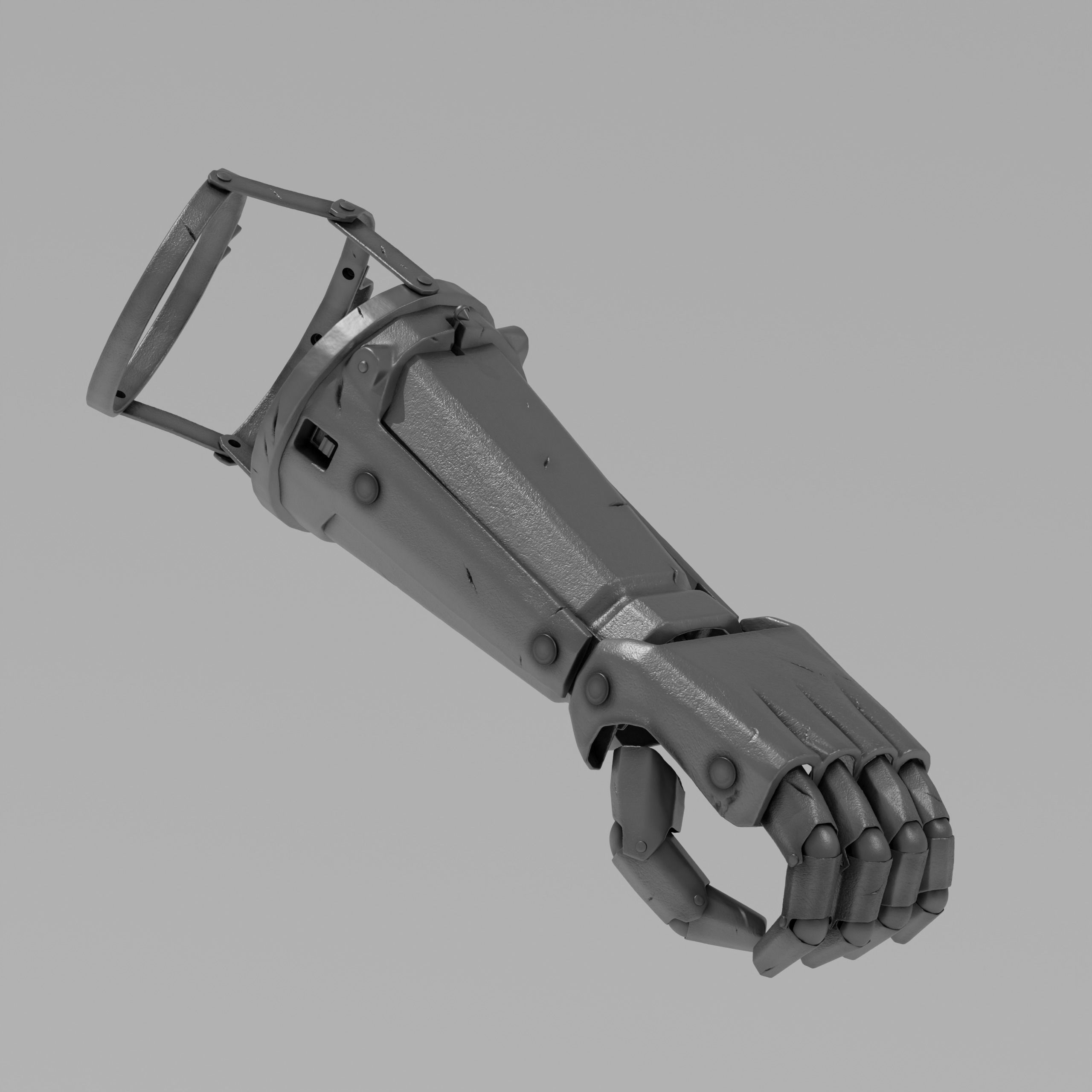 Guts Mechanical Arm Fan Art for Cosplay 3D model 3D printable | CGTrader