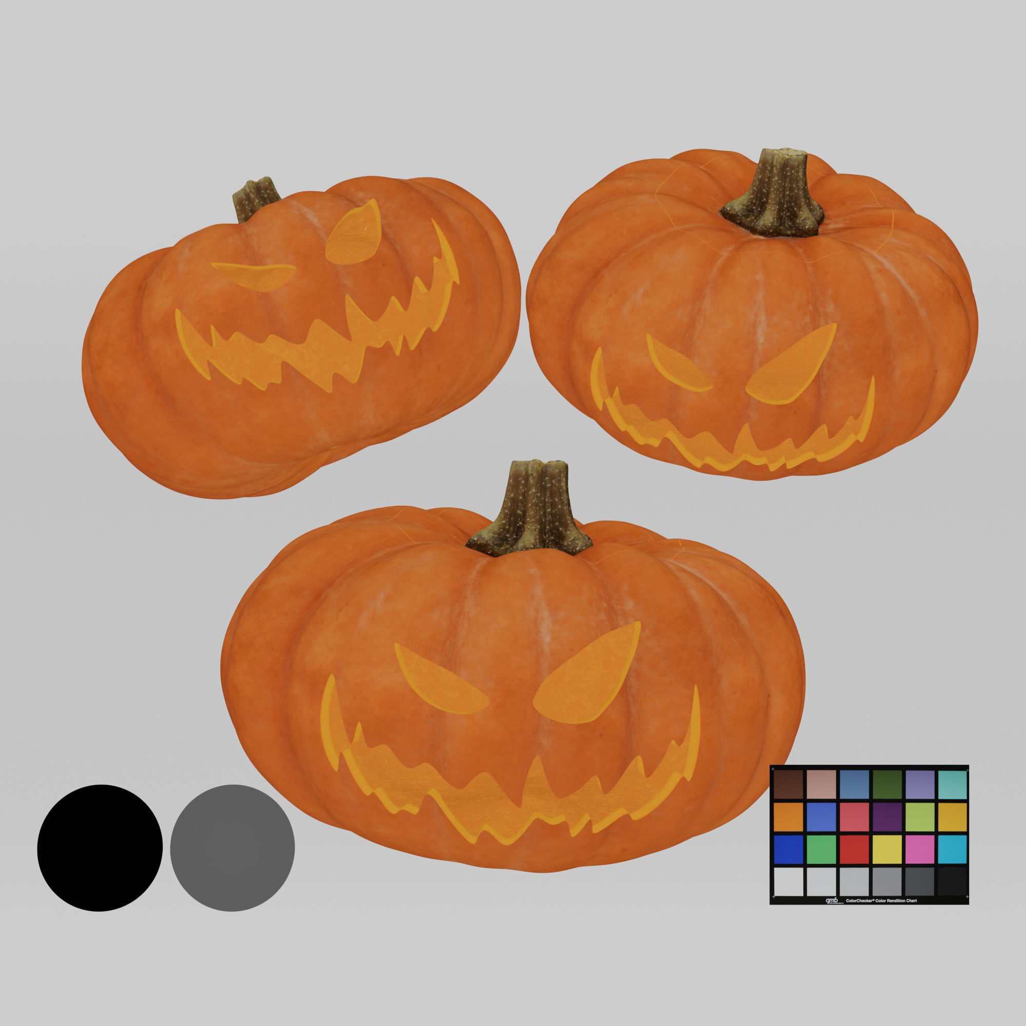 3D model Jack O Lantern VR / AR / low-poly | CGTrader