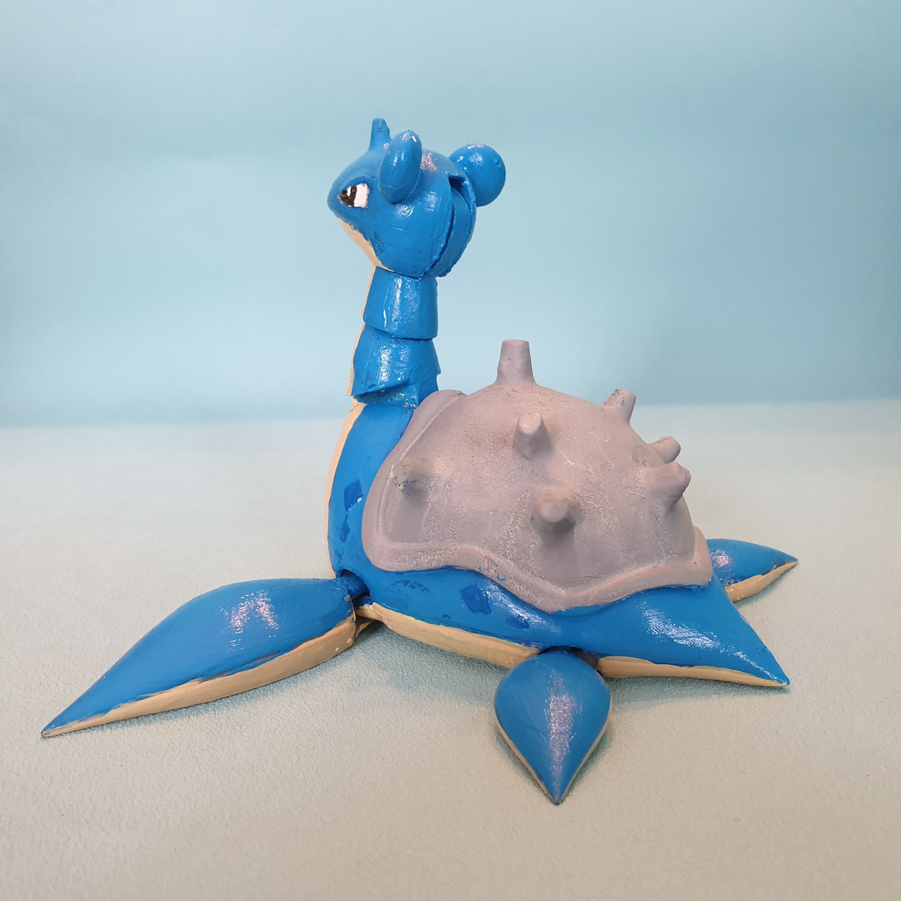 Articulated Pokemon Lapras 3D model 3D printable | CGTrader