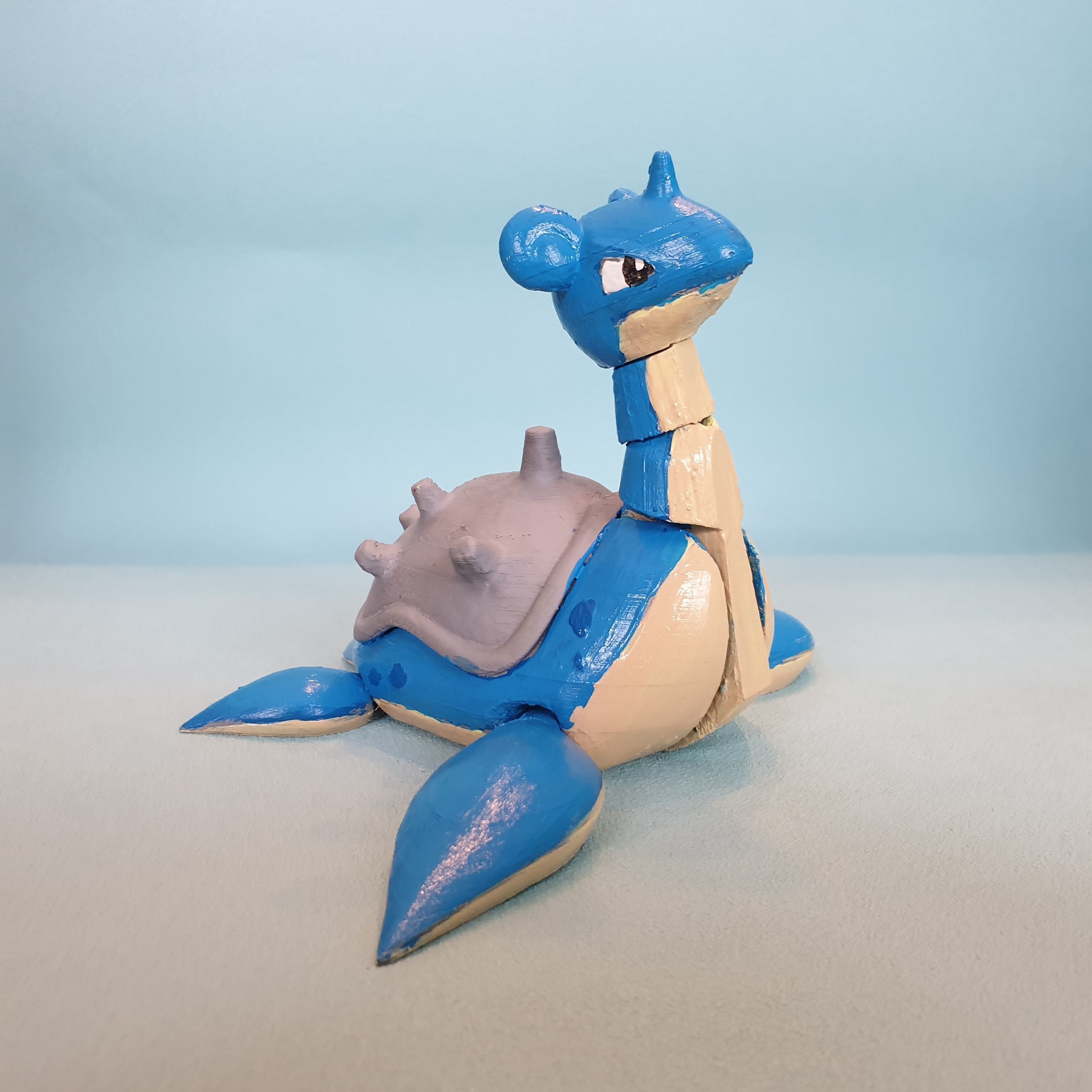 Articulated Pokemon Lapras 3D model 3D printable | CGTrader