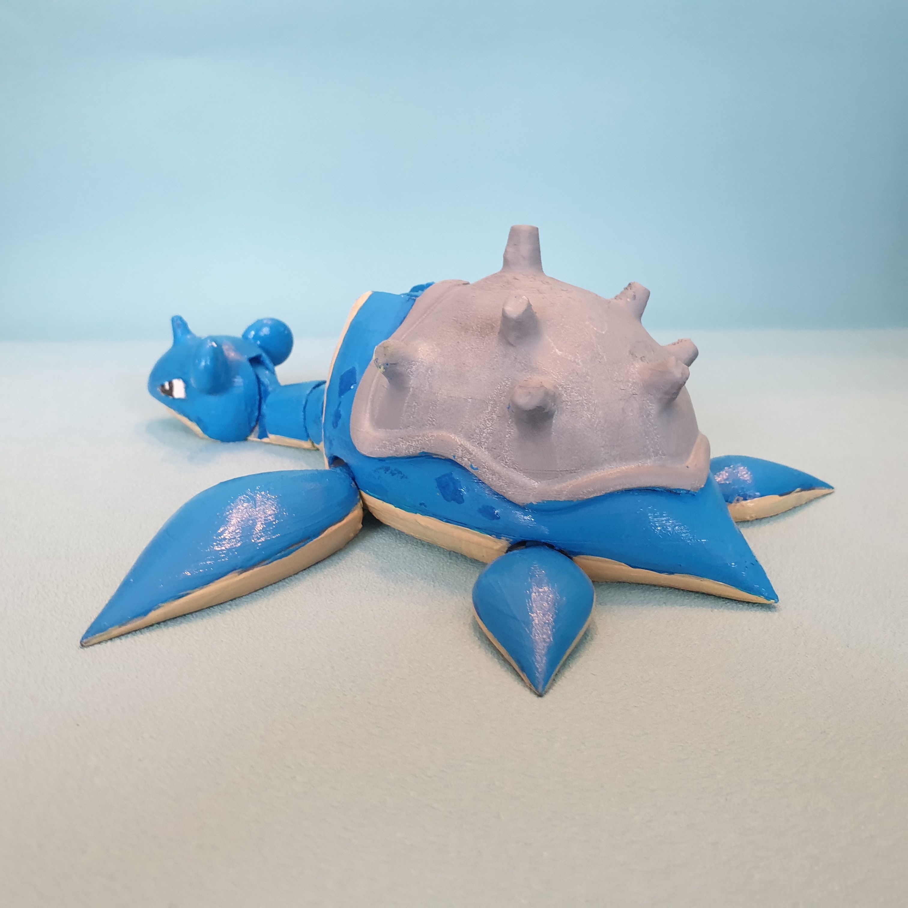Articulated Pokemon Lapras 3D model 3D printable | CGTrader