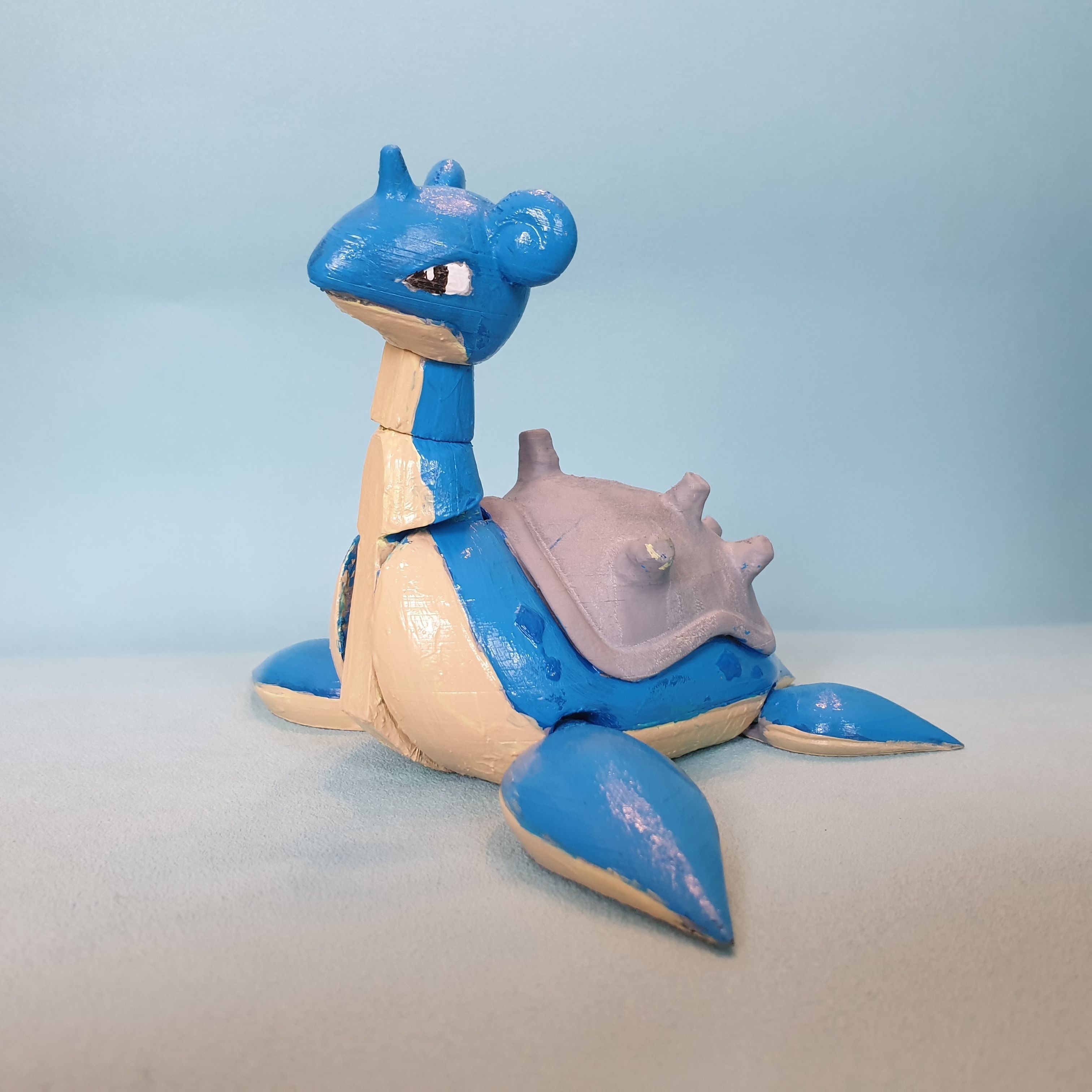 Articulated Pokemon Lapras 3D model 3D printable | CGTrader
