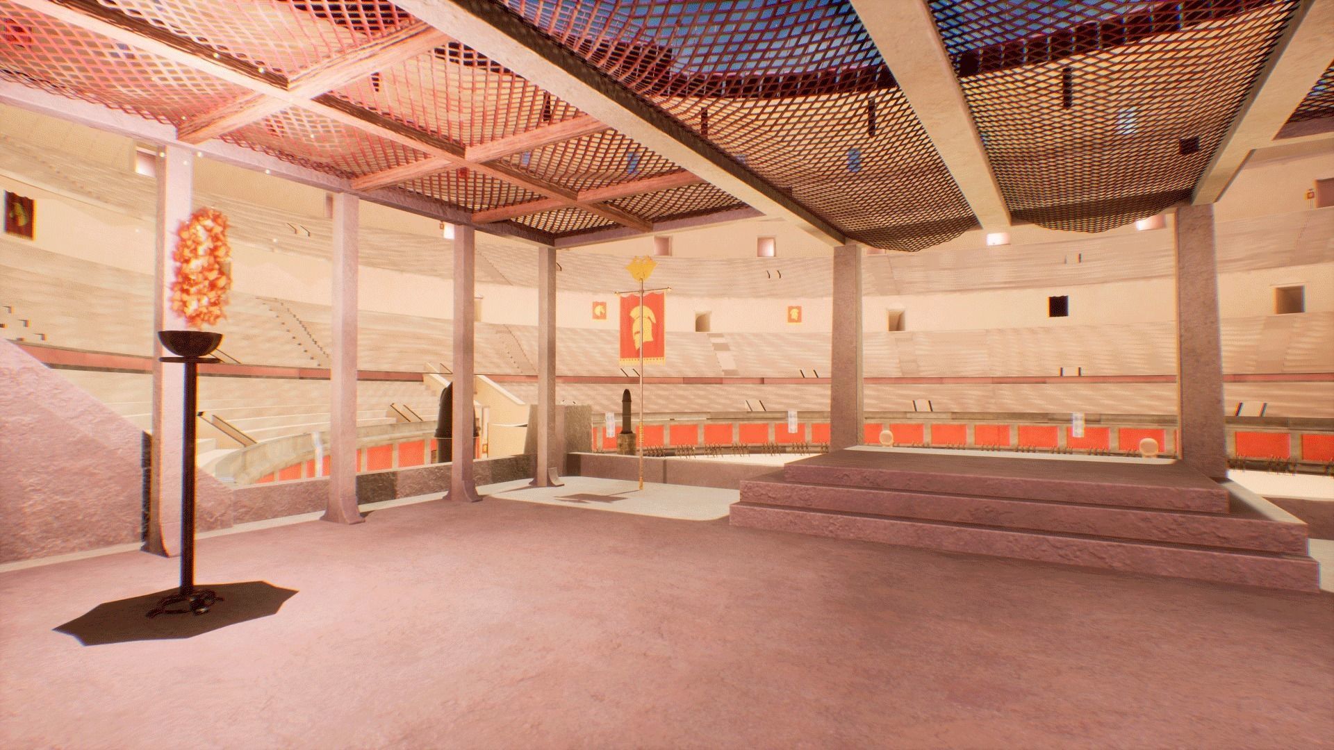 Fight arena - Colosseum 3D model | CGTrader