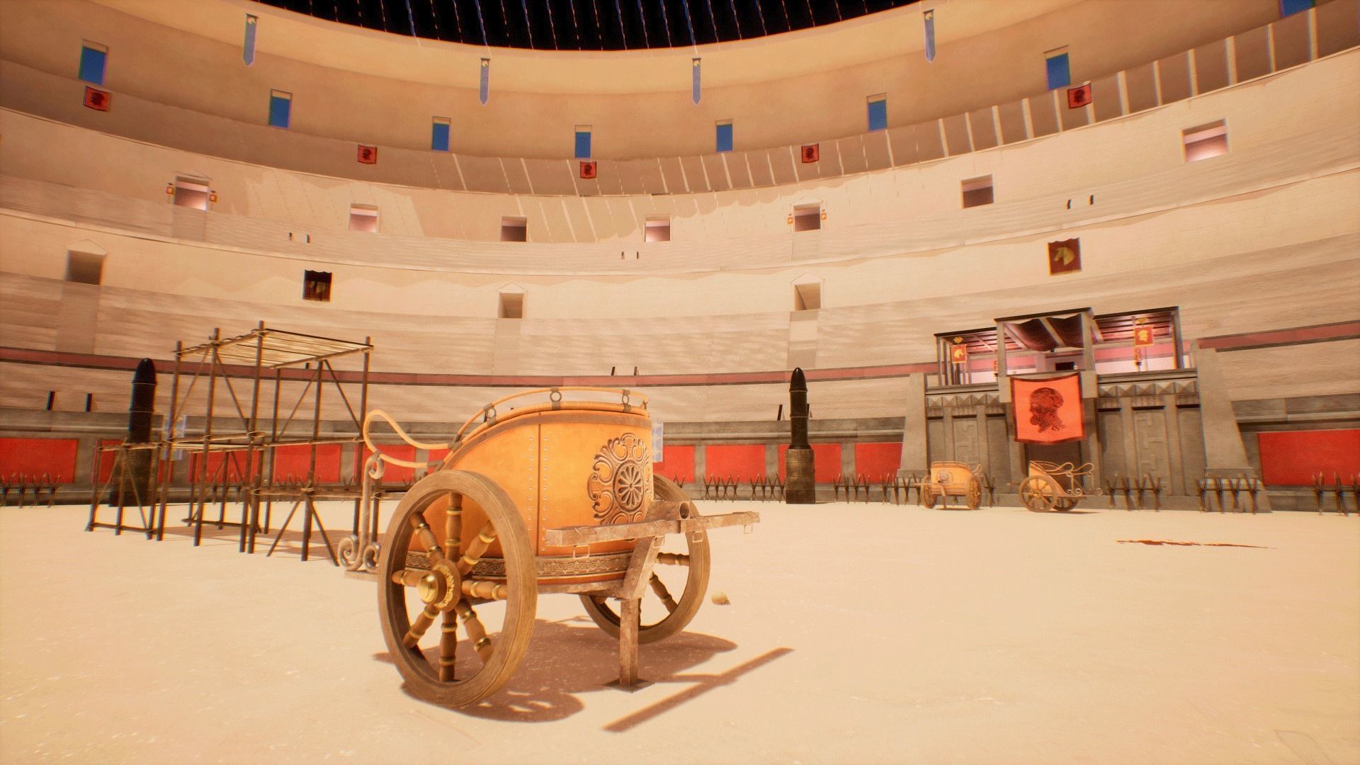 Fight arena - Colosseum 3D model | CGTrader