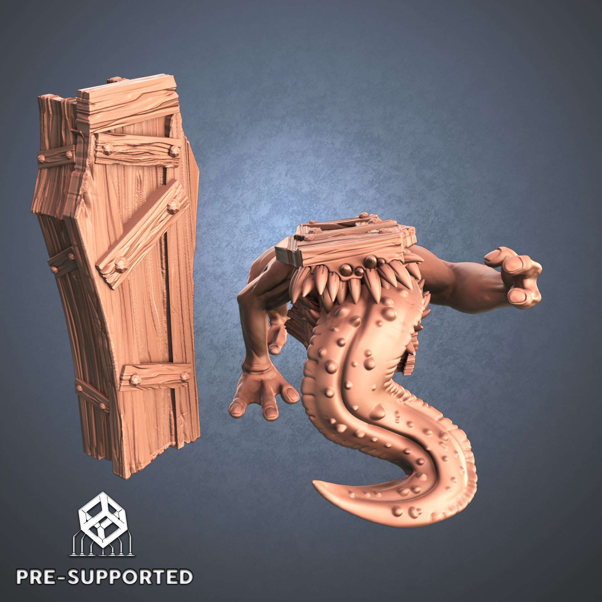 Coffin mimic 3D model 3D printable | CGTrader