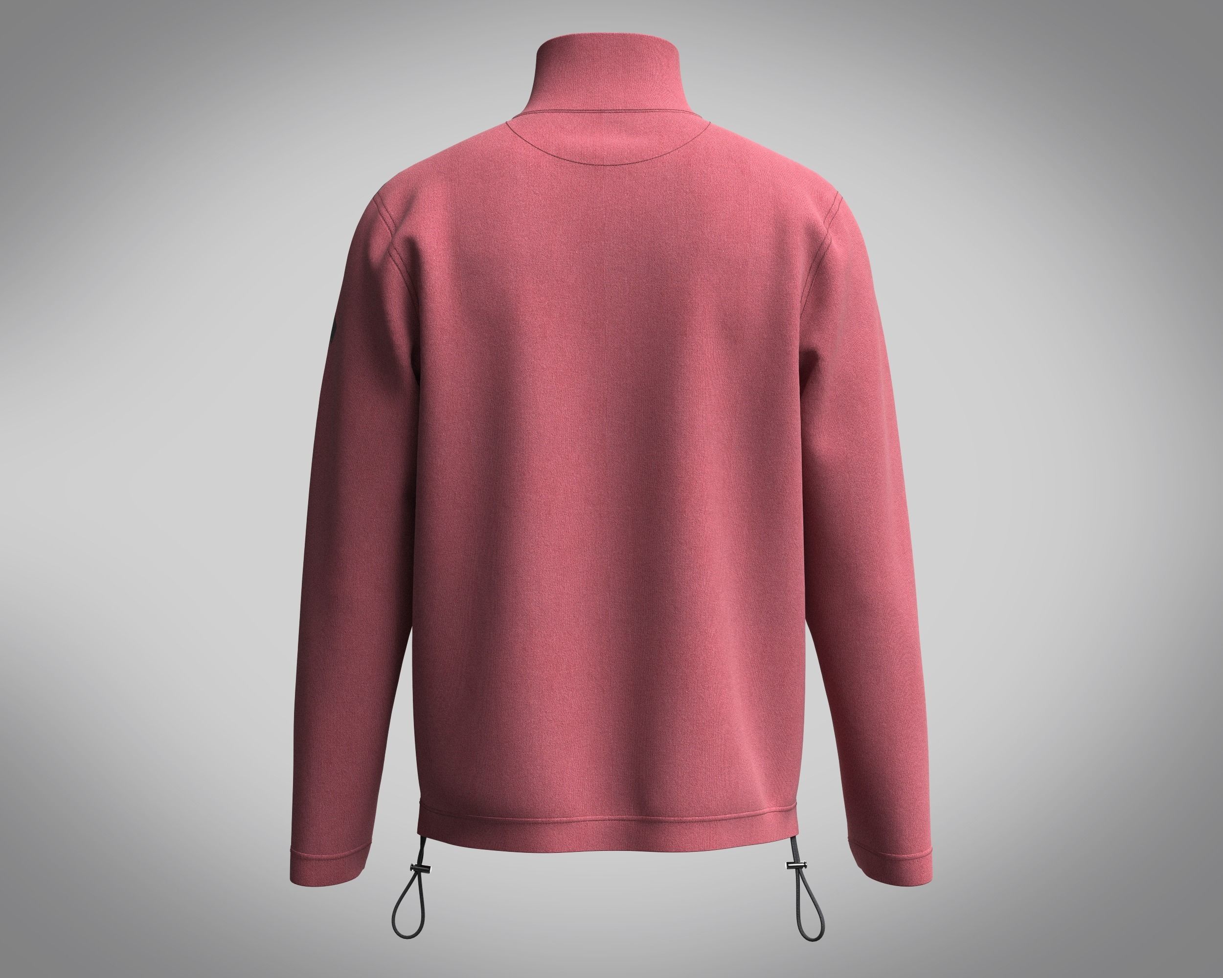 Mens Zipper Jacket 3D model | CGTrader