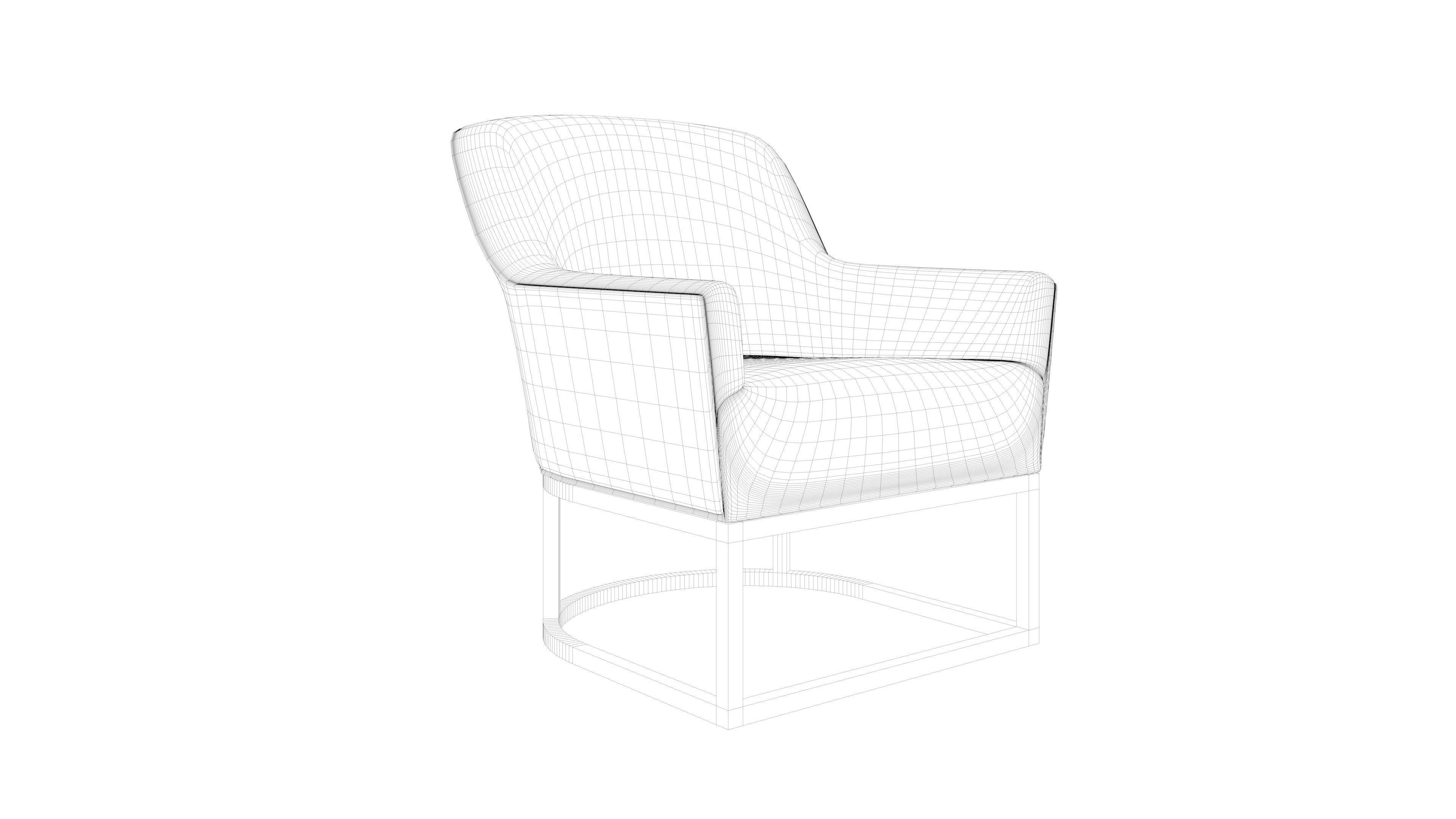Lyndon Chair 3D model | CGTrader