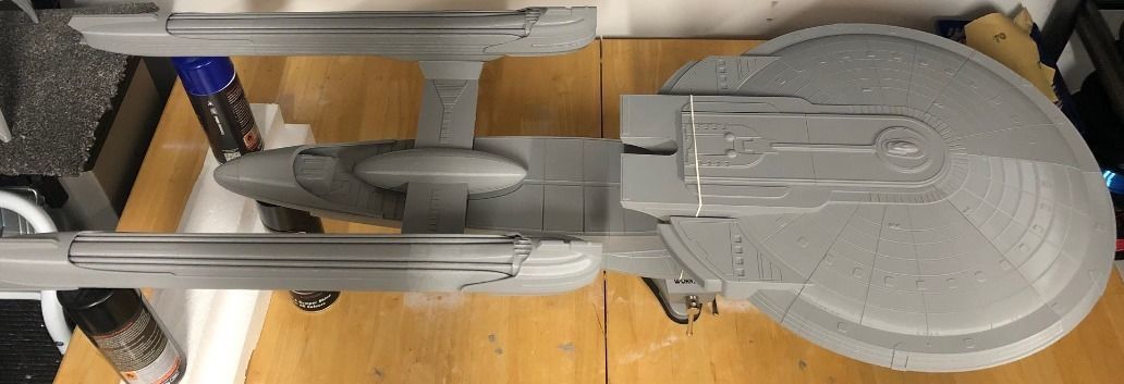 Enterprise B scale model 3D model 3D printable | CGTrader
