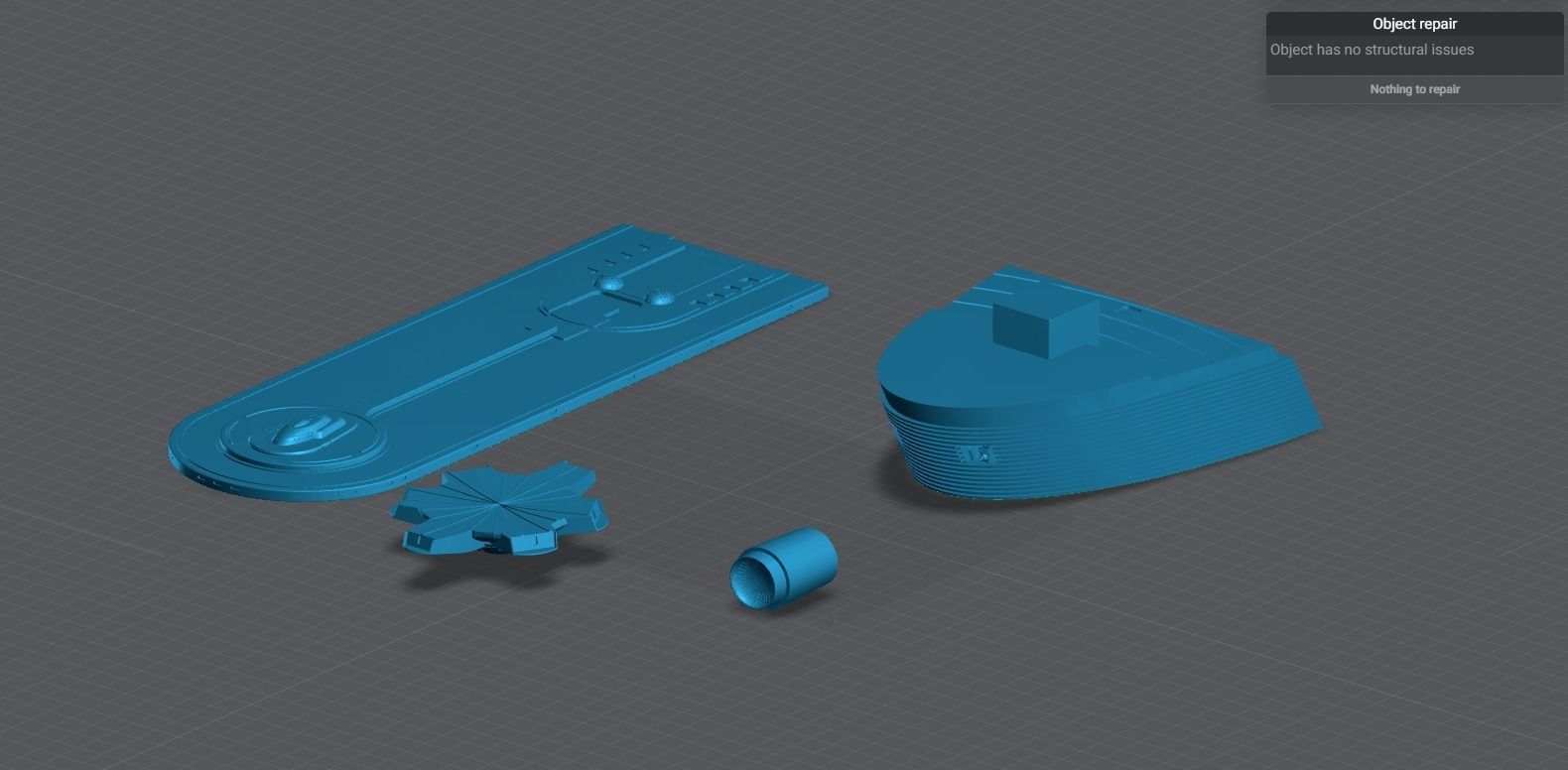Enterprise B scale model 3D model 3D printable | CGTrader