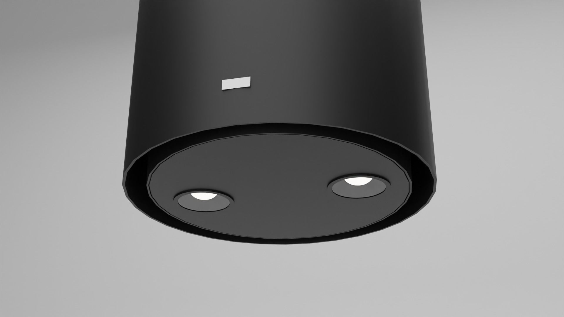 Circle Extractor Hood Kitchen Modern Model 3D free VR / AR / low-poly ...