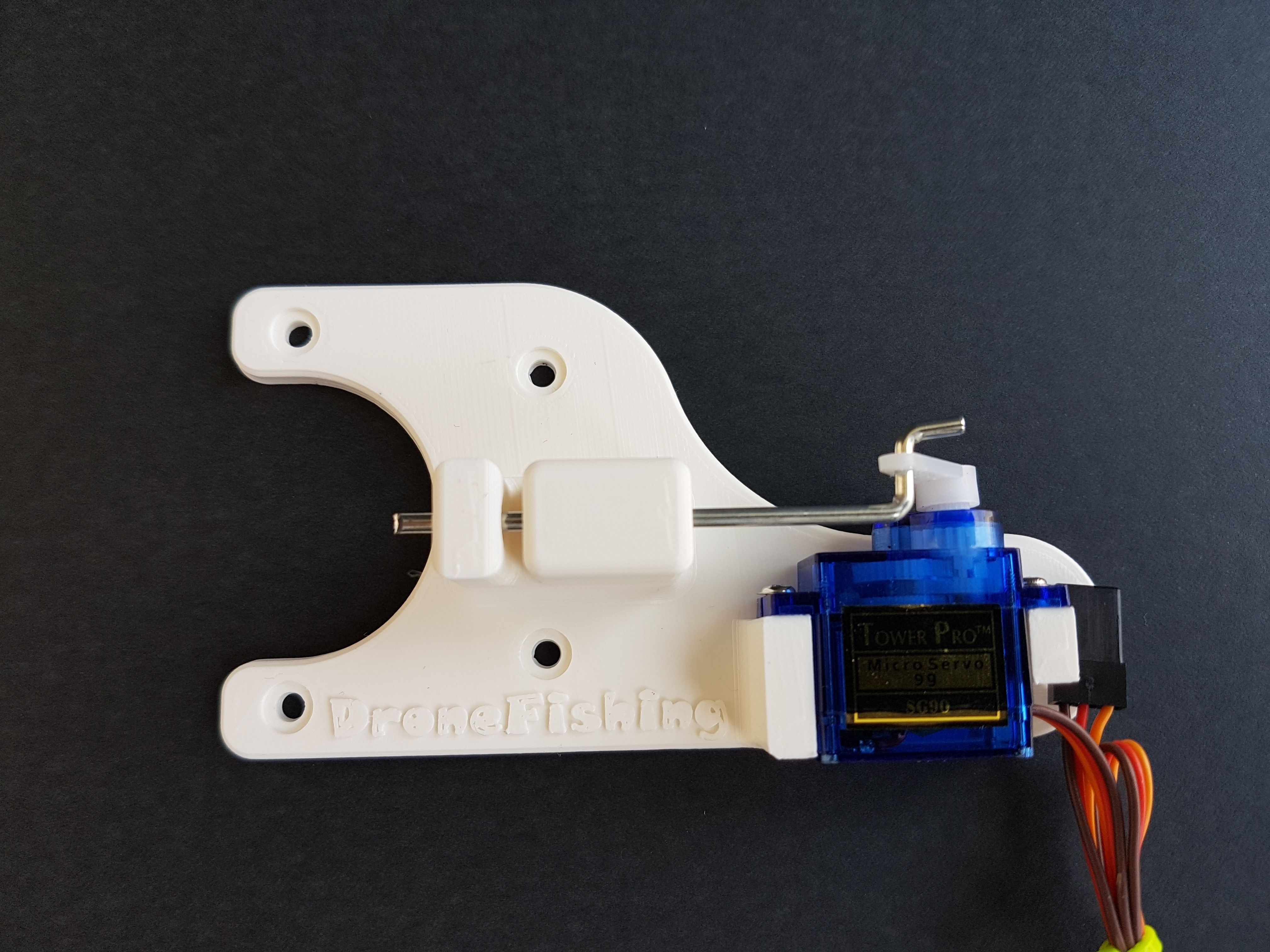 Payload Servo Release for Phantom 9g Servo Model 3D model 3D printable ...