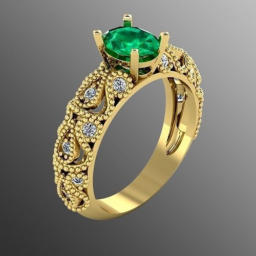 Ring pl2 3D model 3D printable | CGTrader