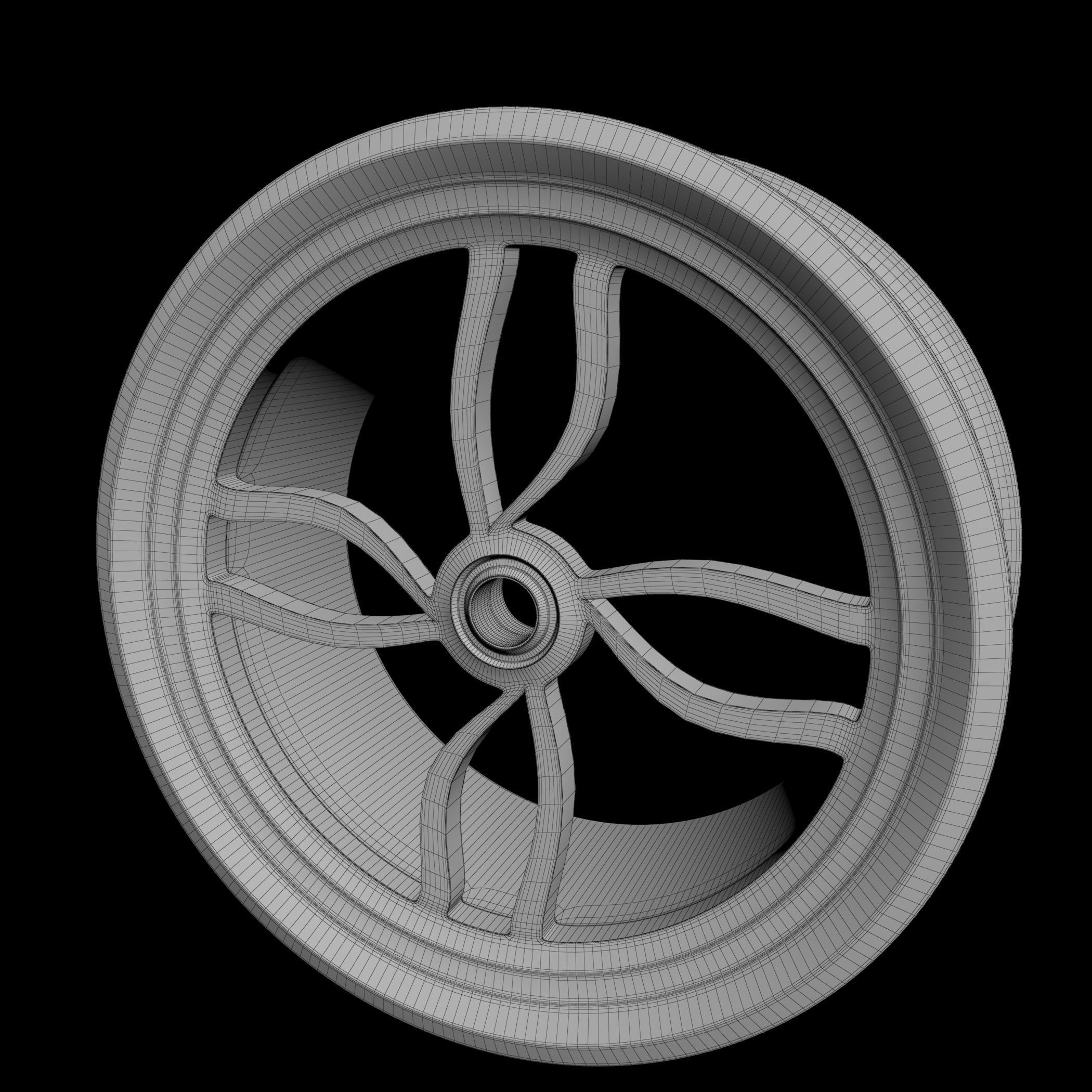 rim wheel free 3D model | CGTrader