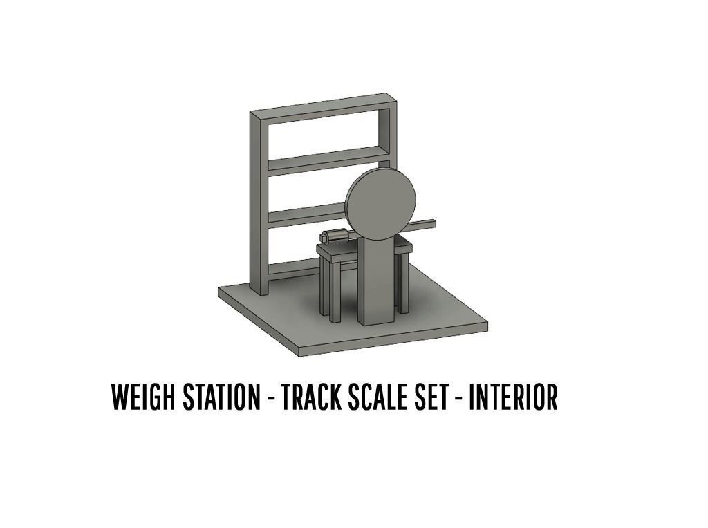BUILD-0015 Bulk Material Handling set H0-scale 3D model 3D printable ...