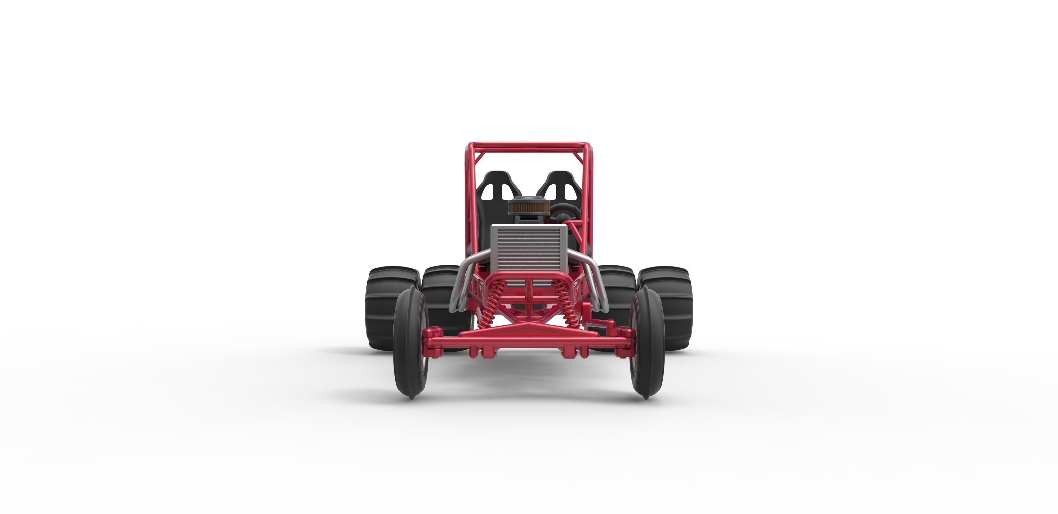 Old school water pumper Sand buggy Scale 1 to 25 3D model 3D printable ...
