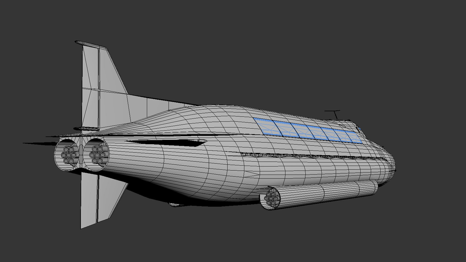MHD Drive-Powered cargo Submarine 3D model | CGTrader