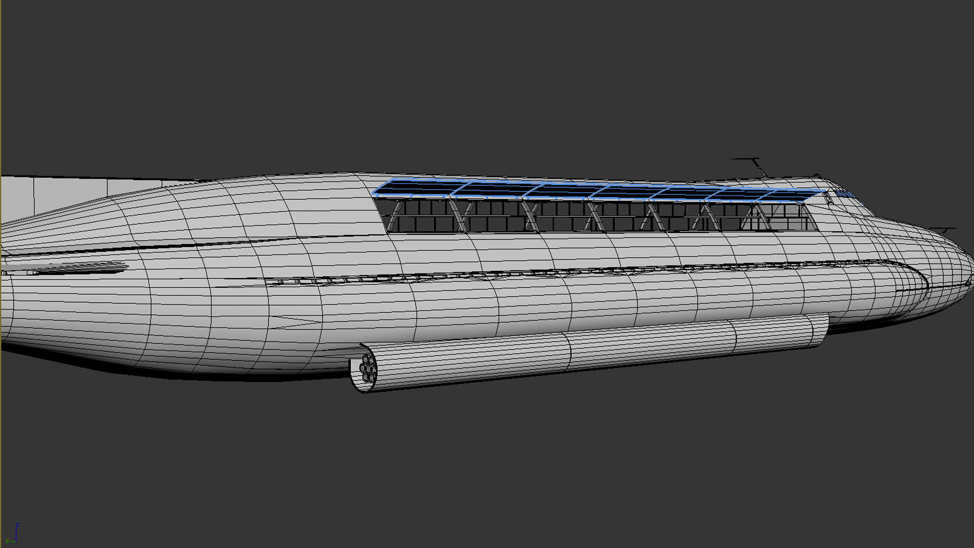 MHD Drive-Powered cargo Submarine 3D model | CGTrader