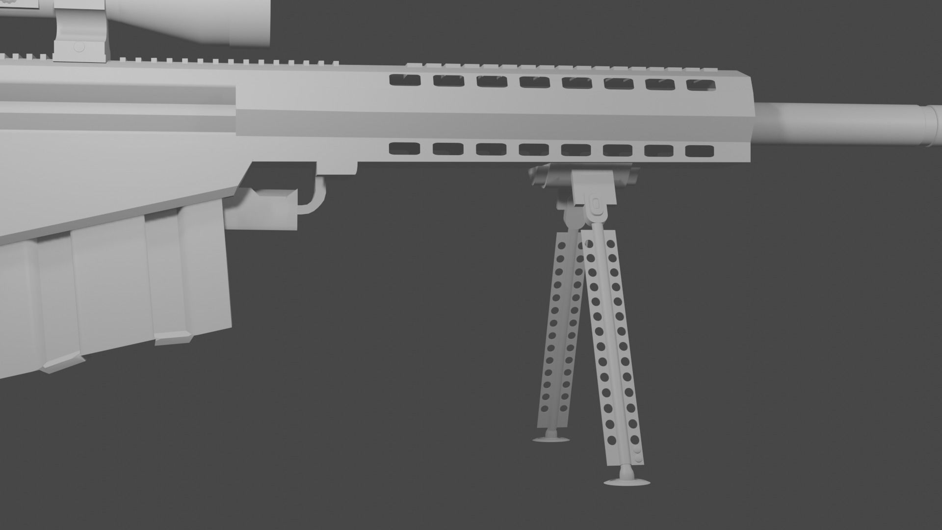 3D model Sniper rifle gun 3d model VR / AR / low-poly | CGTrader