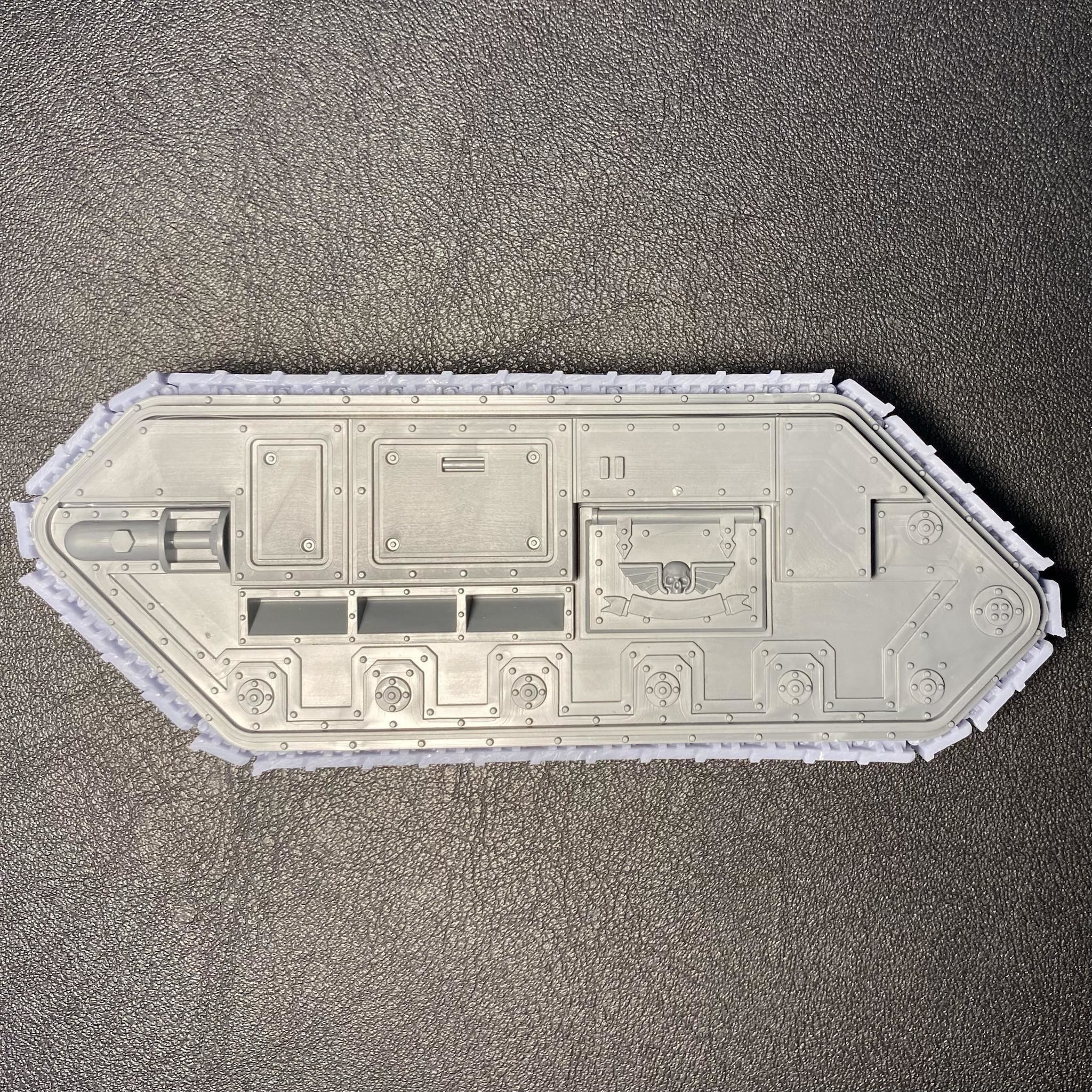 Luna Pattern Tank Treads free 3D model | CGTrader