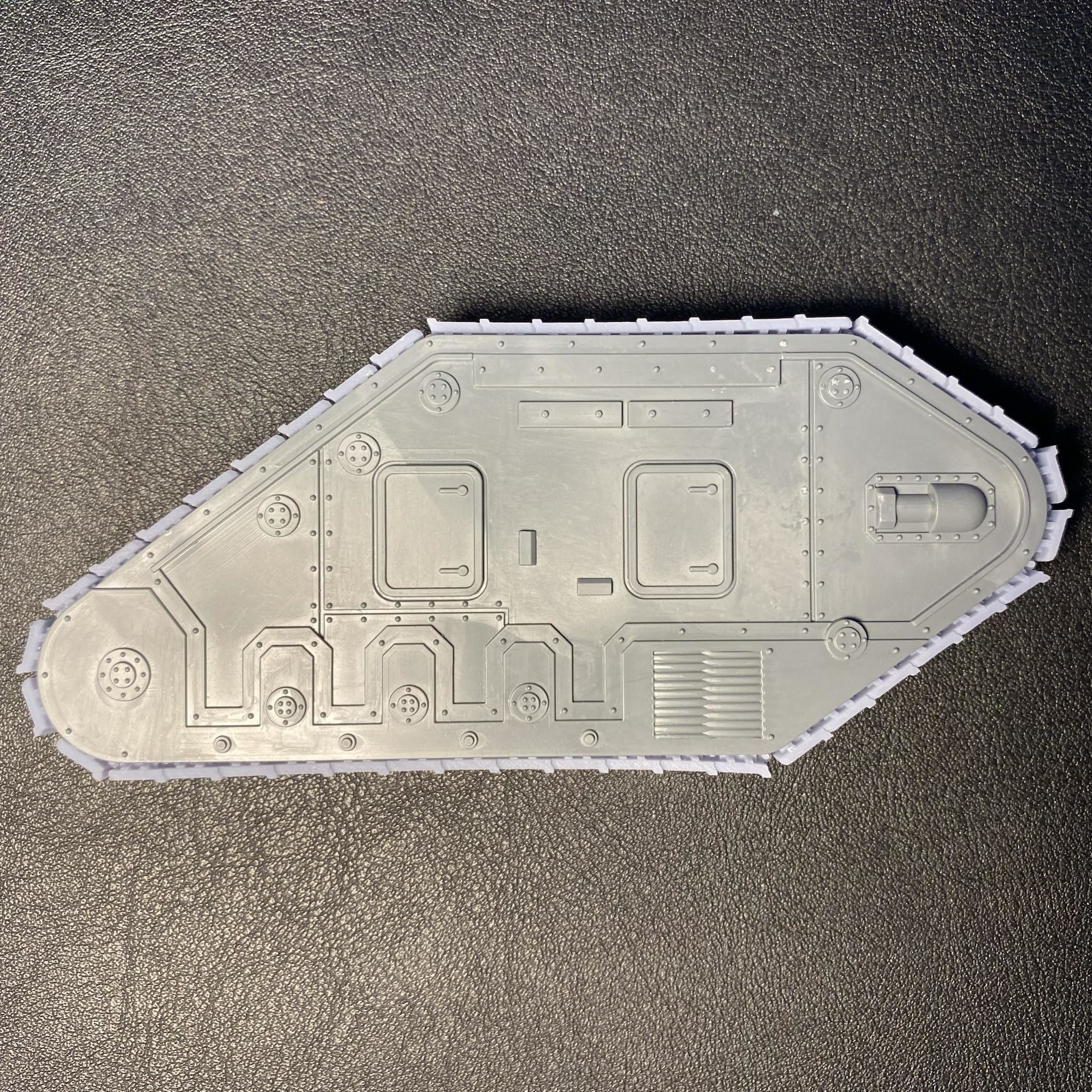 Luna Pattern Tank Treads free 3D model | CGTrader