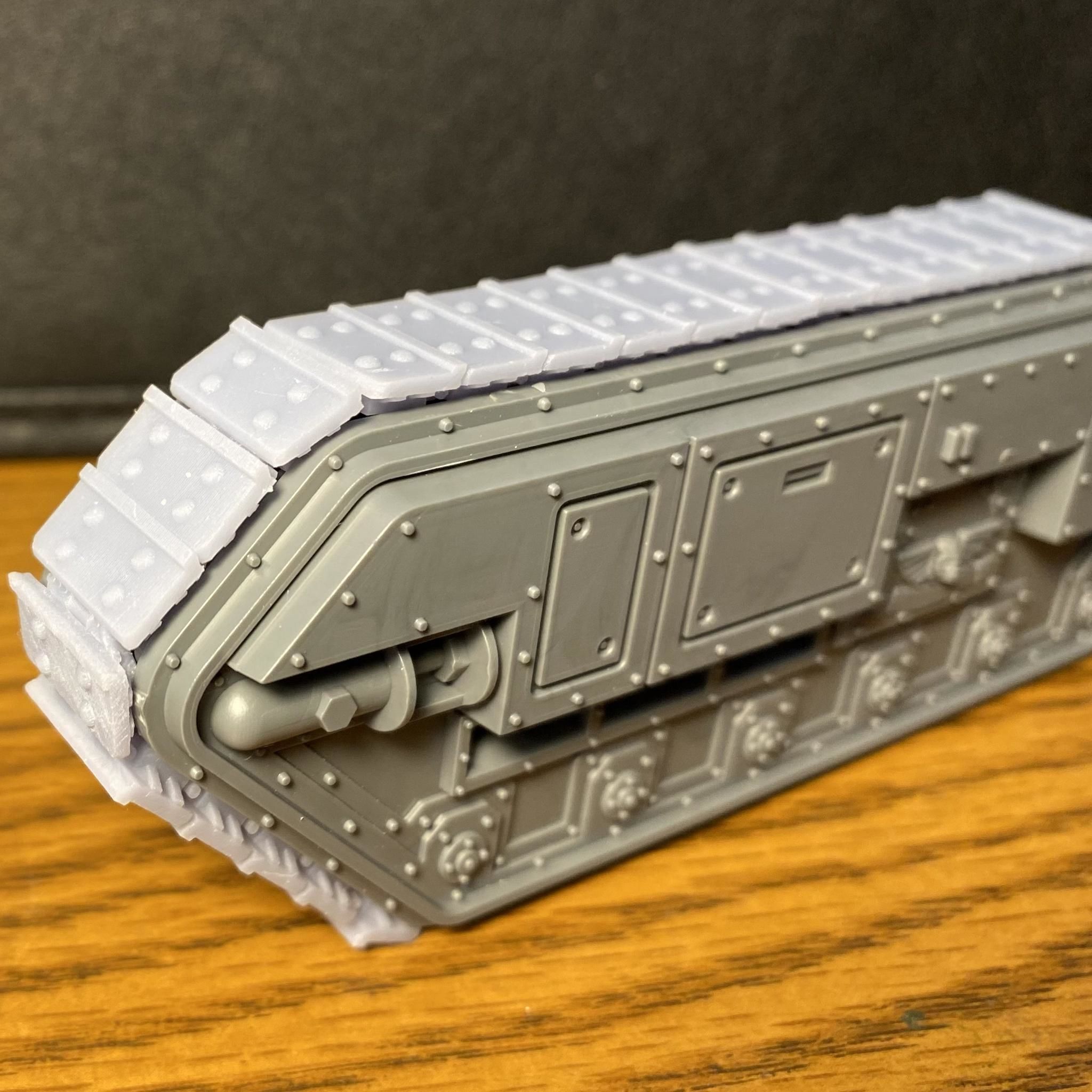 Luna Pattern Tank Treads free 3D model | CGTrader