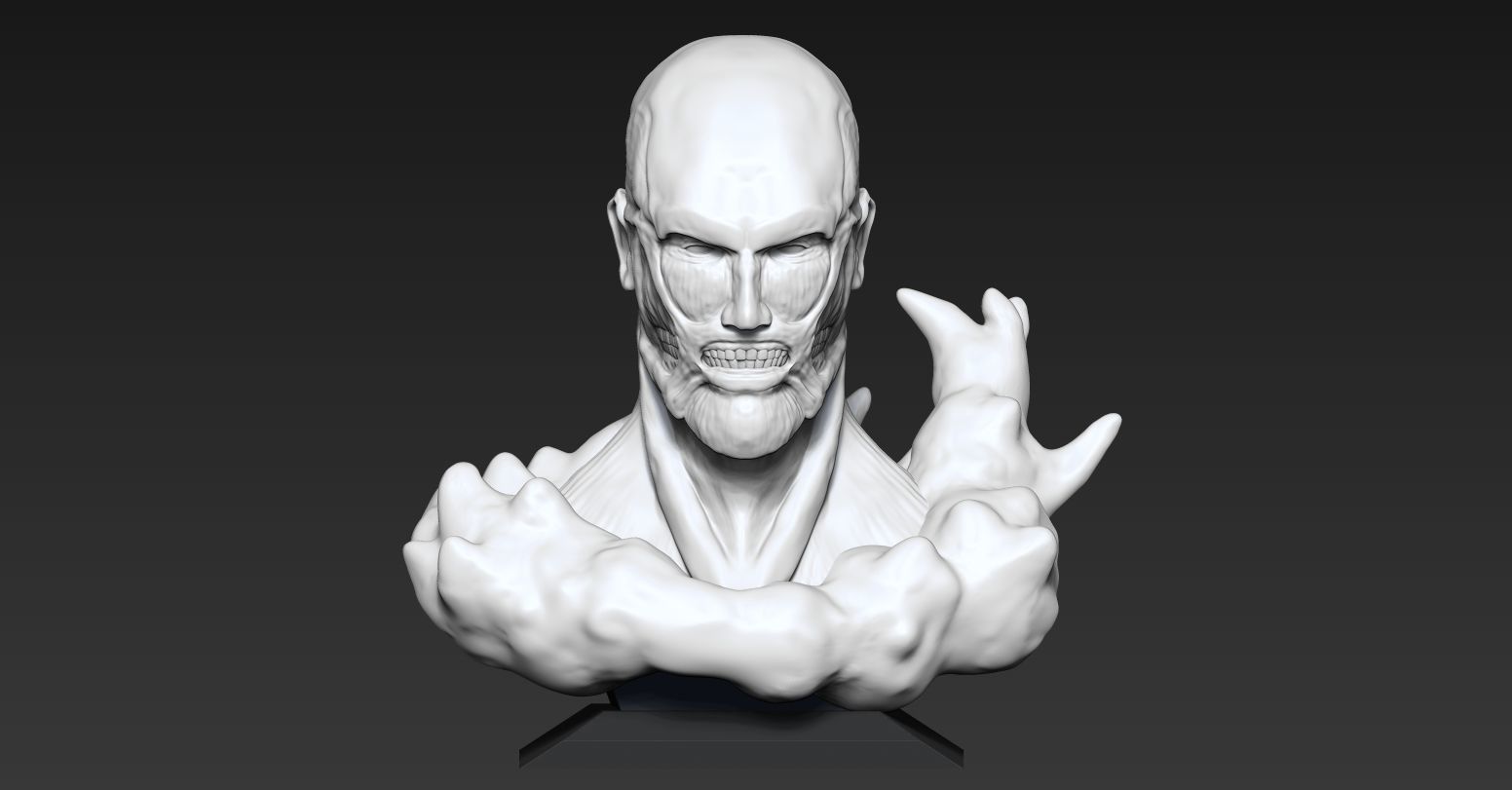 COLOSSAL TITAN free 3D model 3D printable | CGTrader