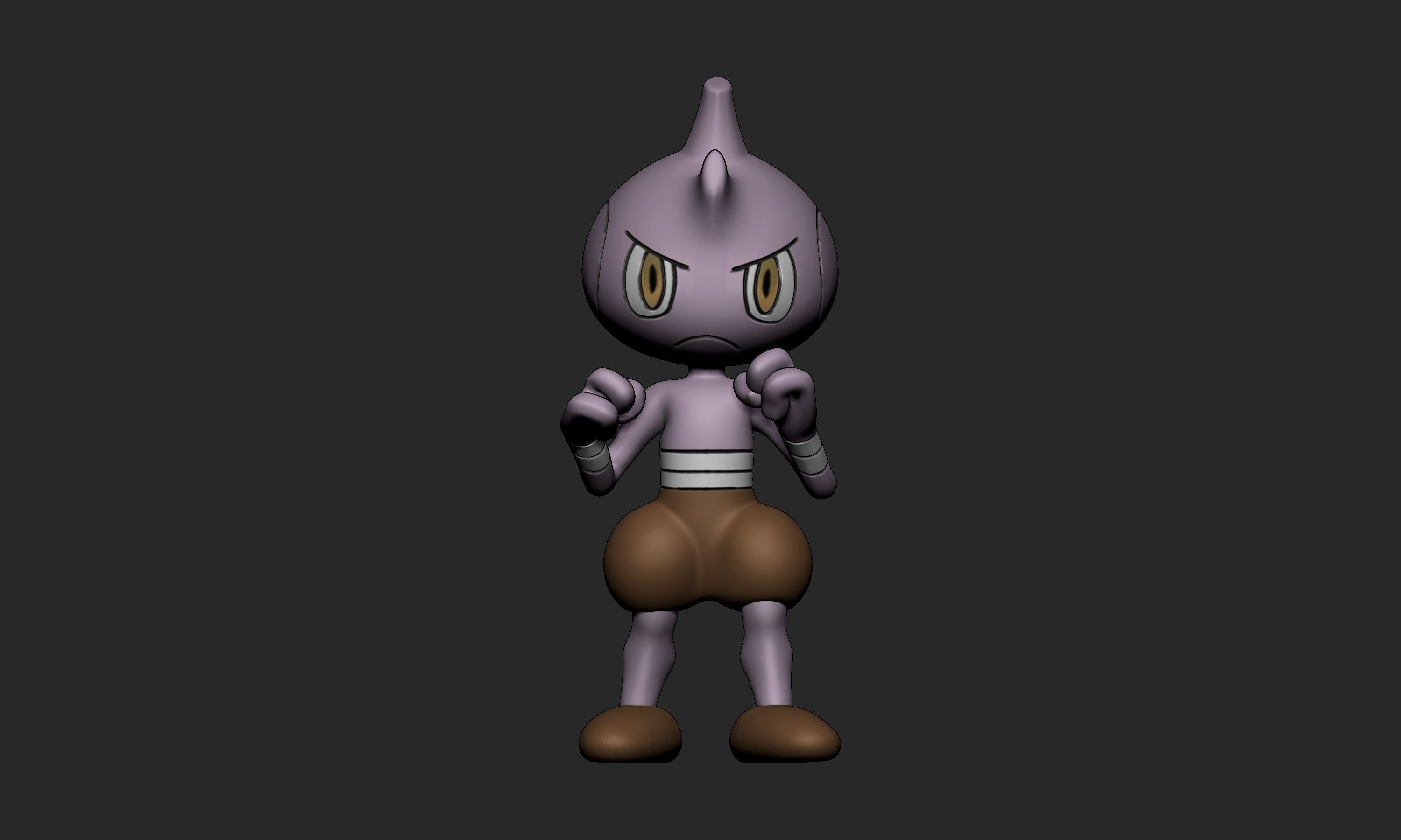 Pokemon - Tyrogue with 2 poses 3D model 3D printable | CGTrader